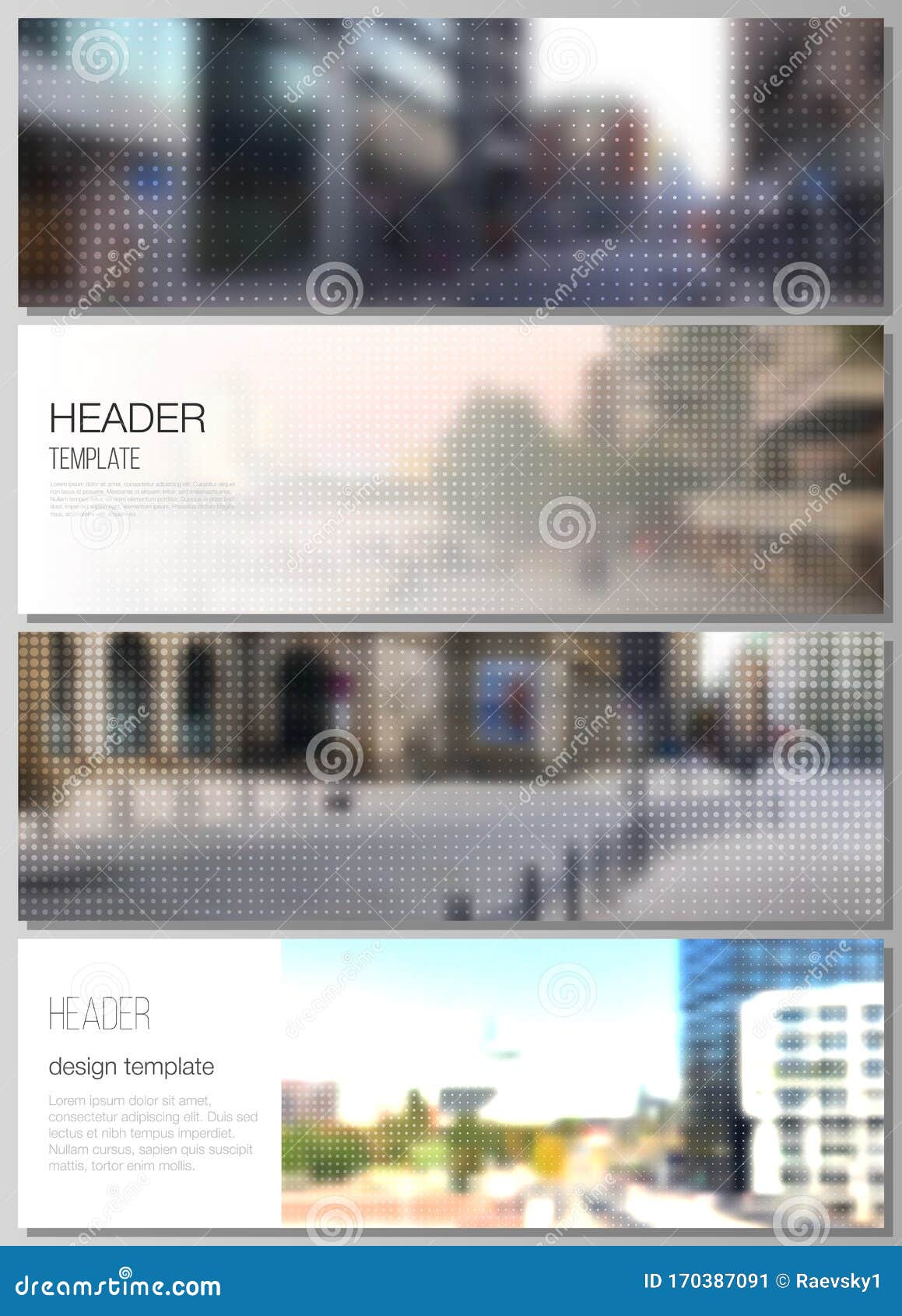 Vector Layout of Headers, Banner Design Templates for Website Footer ...