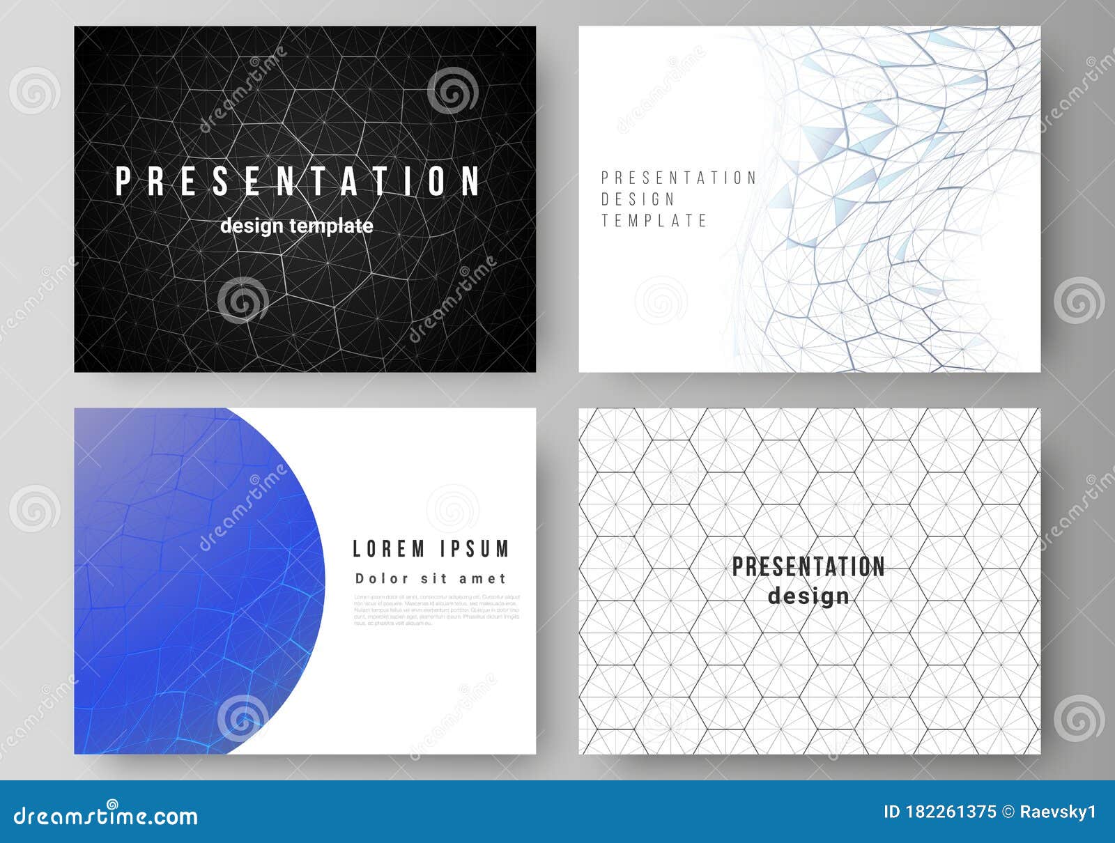 Vector Layout of the Presentation Slides Design Business Templates ...
