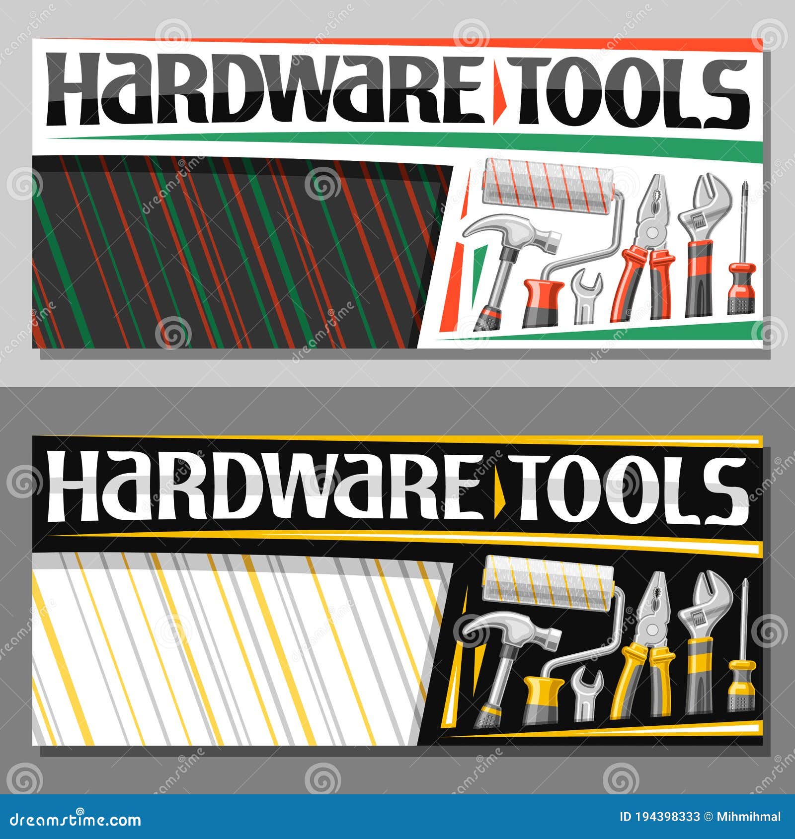Vector Layouts for Hardware Tools Stock Vector - Illustration of labor ...