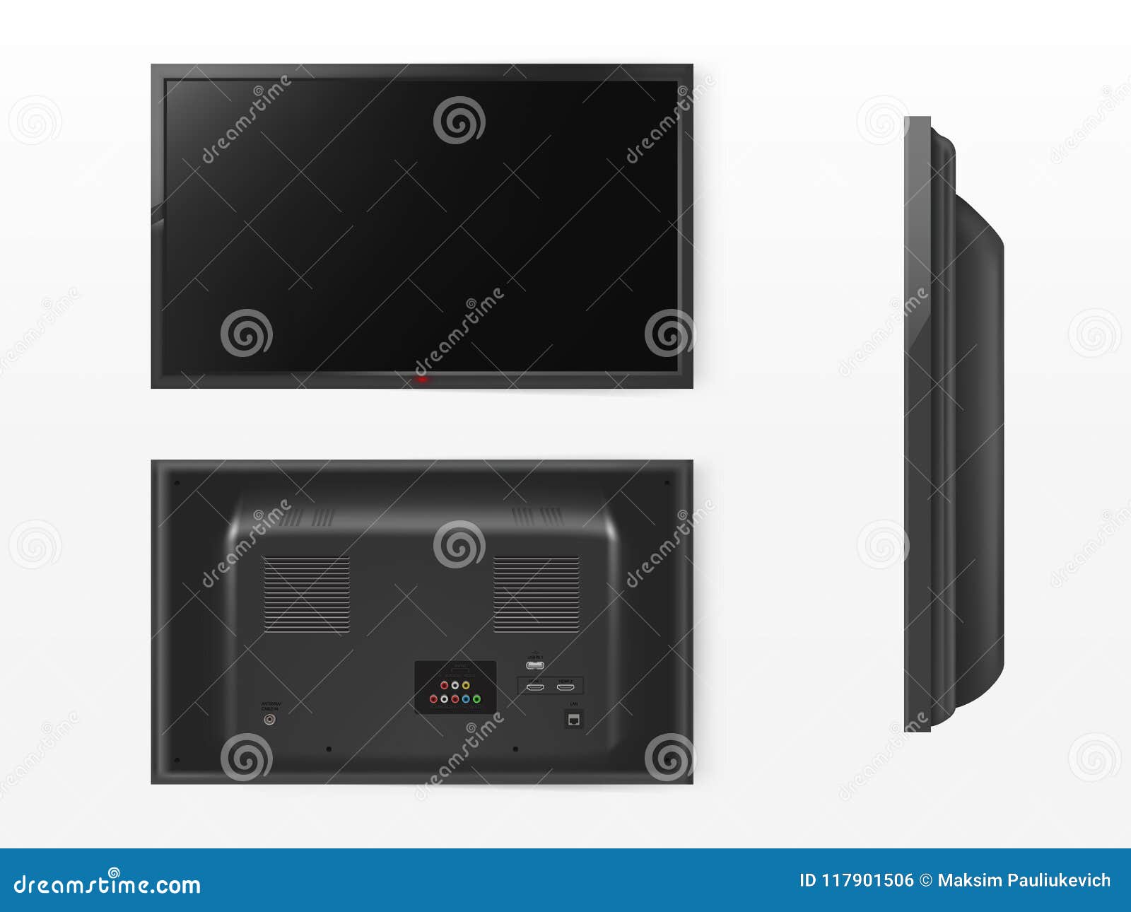 HDMI, Display Port And DVI Cables. Most Common Types Of Digital Video ...