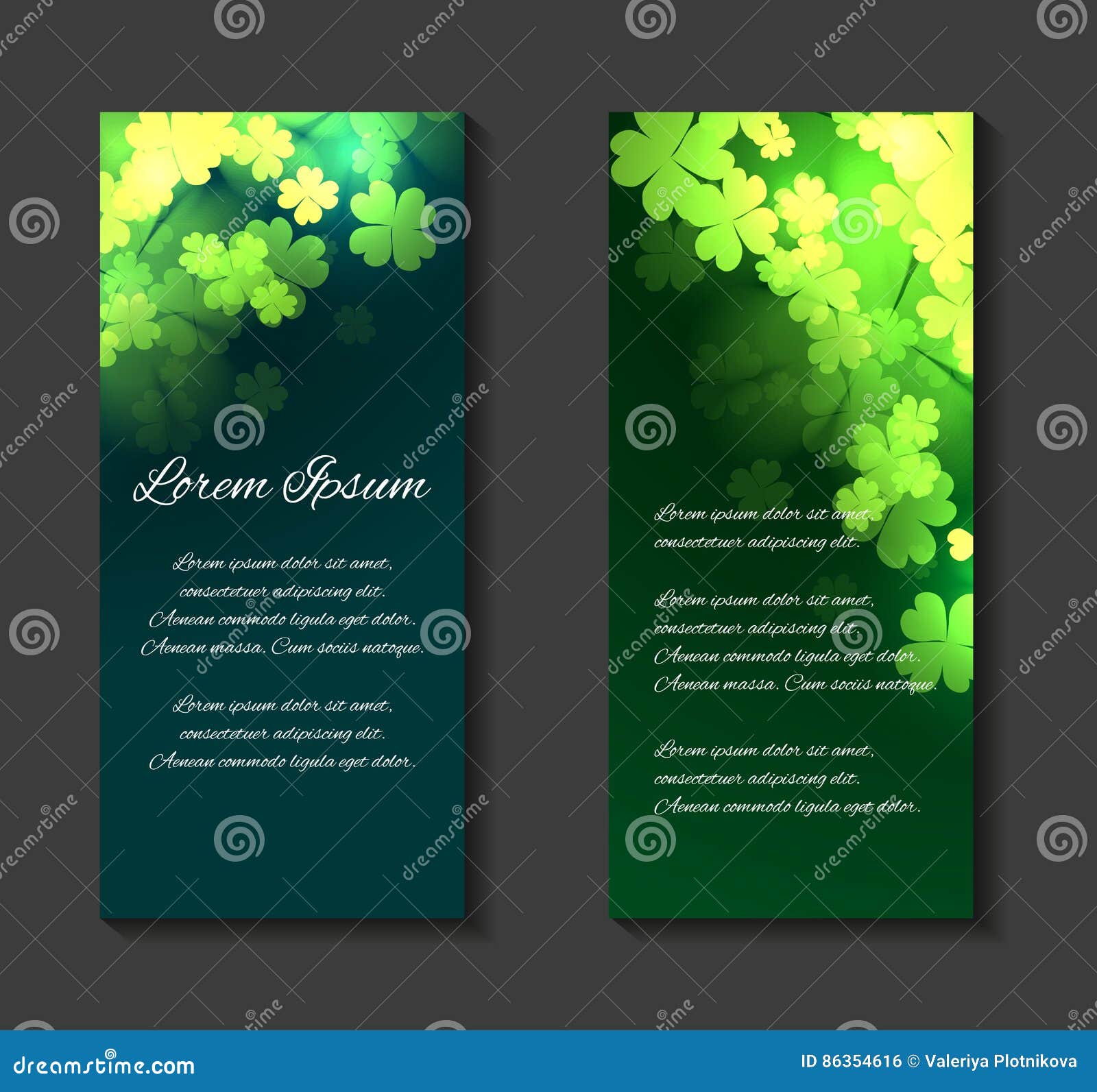 Vector Leaflets, Flyers, Brochure Template Stock Vector - Illustration ...