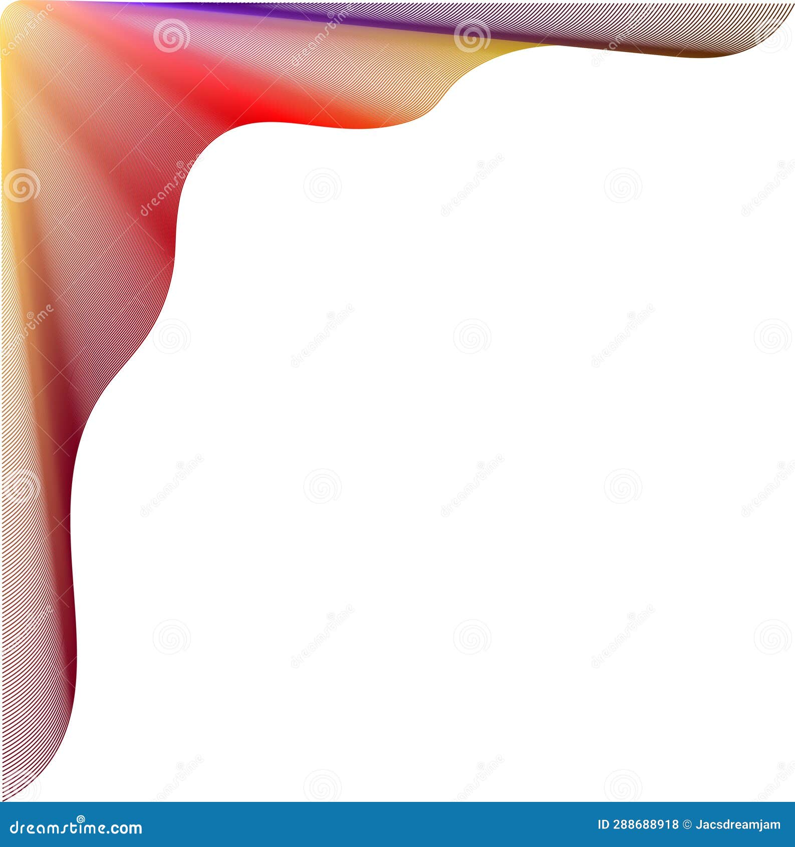 Vector Left Corner Border иллюстрация вектора. иллюстрации ...