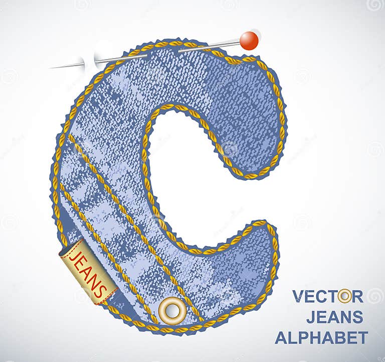 Vector Letter C stock vector. Illustration of isolated - 19258191