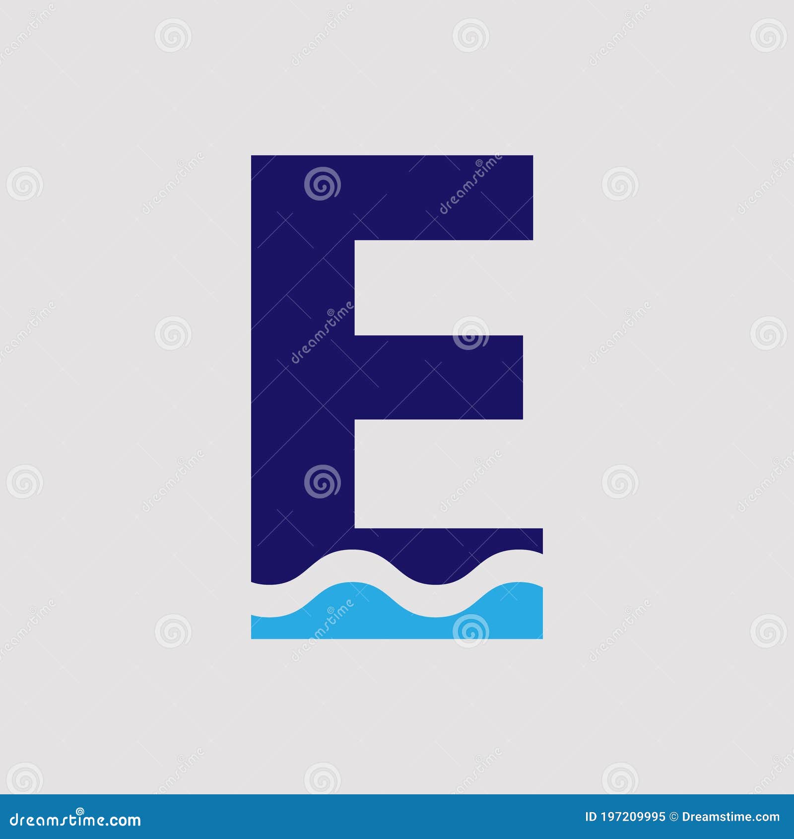 Vector Letter E Logo Design Template.Letter E Logo Stock Vector ...