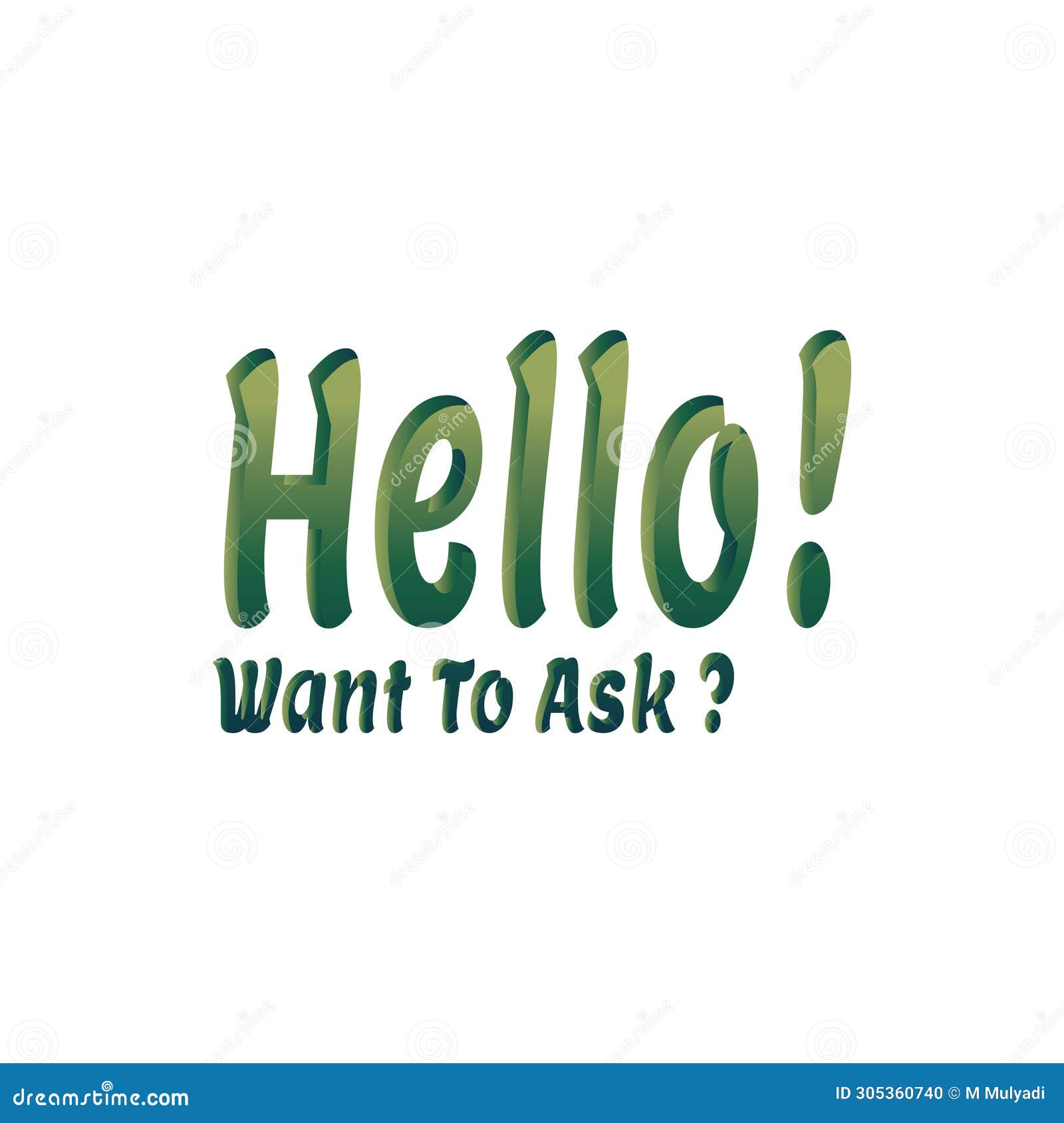 Vector of the Letter Hello. Stock Illustration - Illustration of vector ...