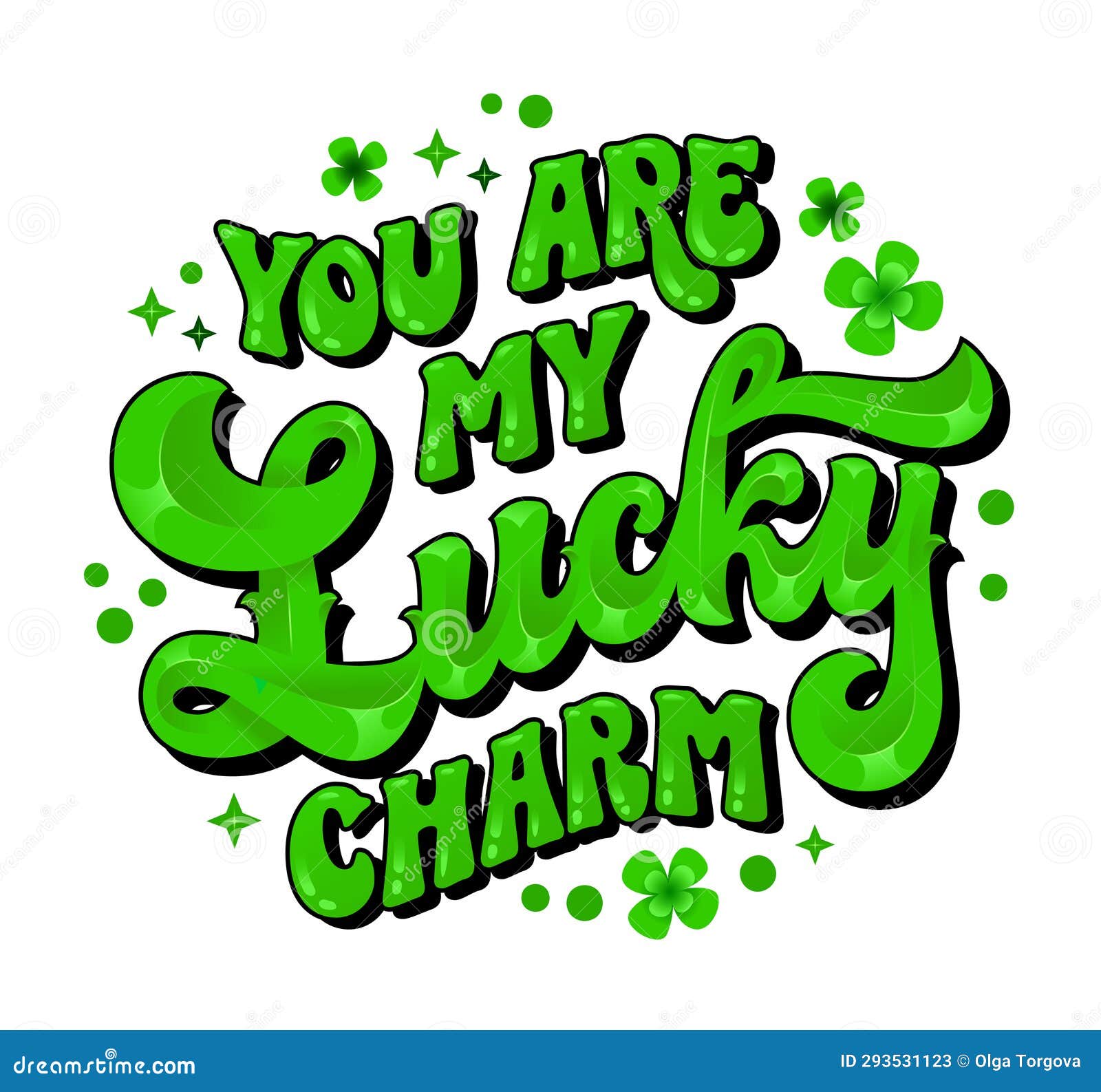 Vector Lettering Design Element in Groovy Script Style, You are My ...