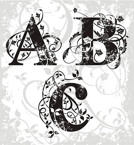 Vector letters stock vector. Illustration of artistic - 3173154