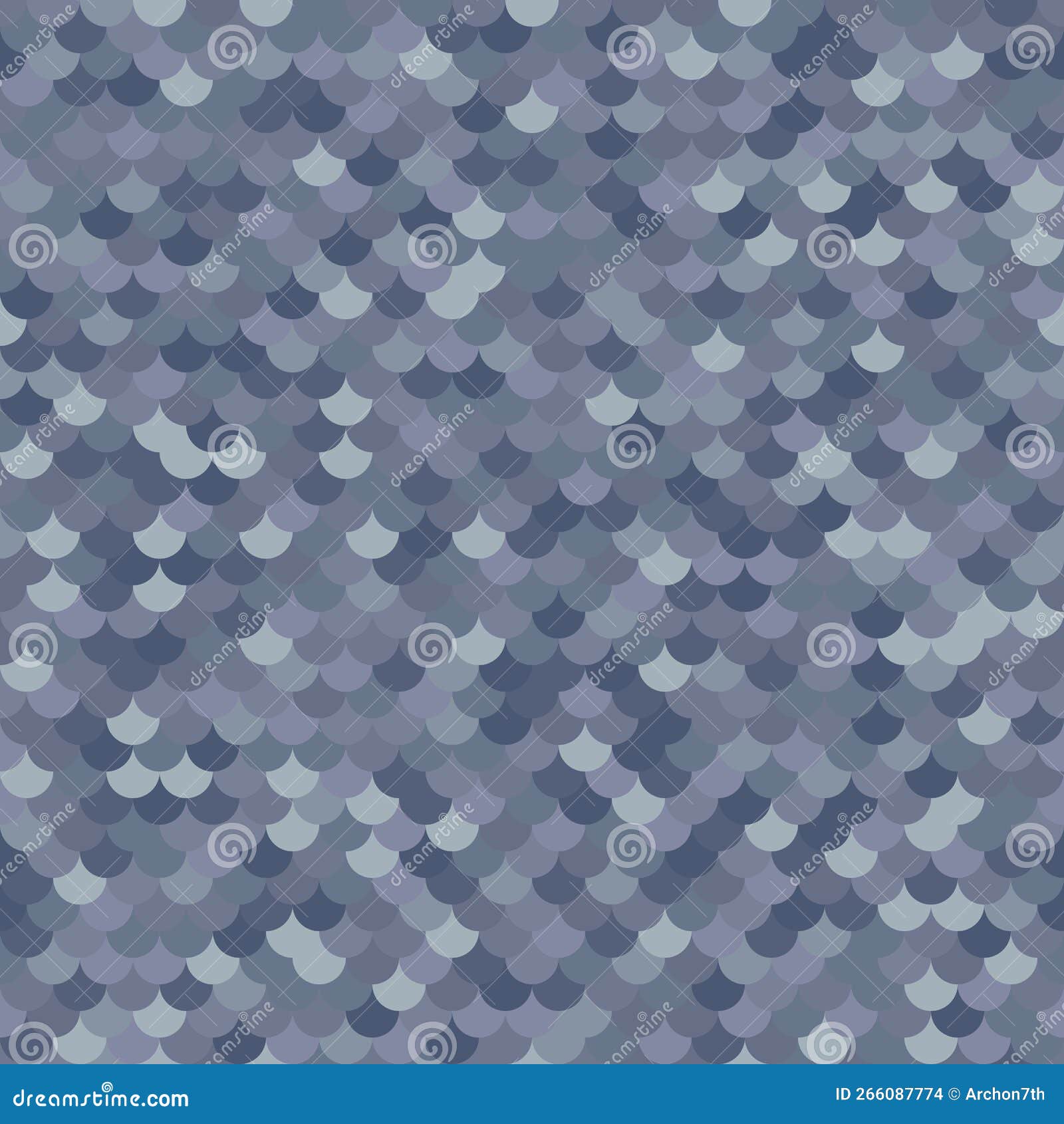 Vector Light Blue Seamless Pattern Background Inspired by Fish Skin ...