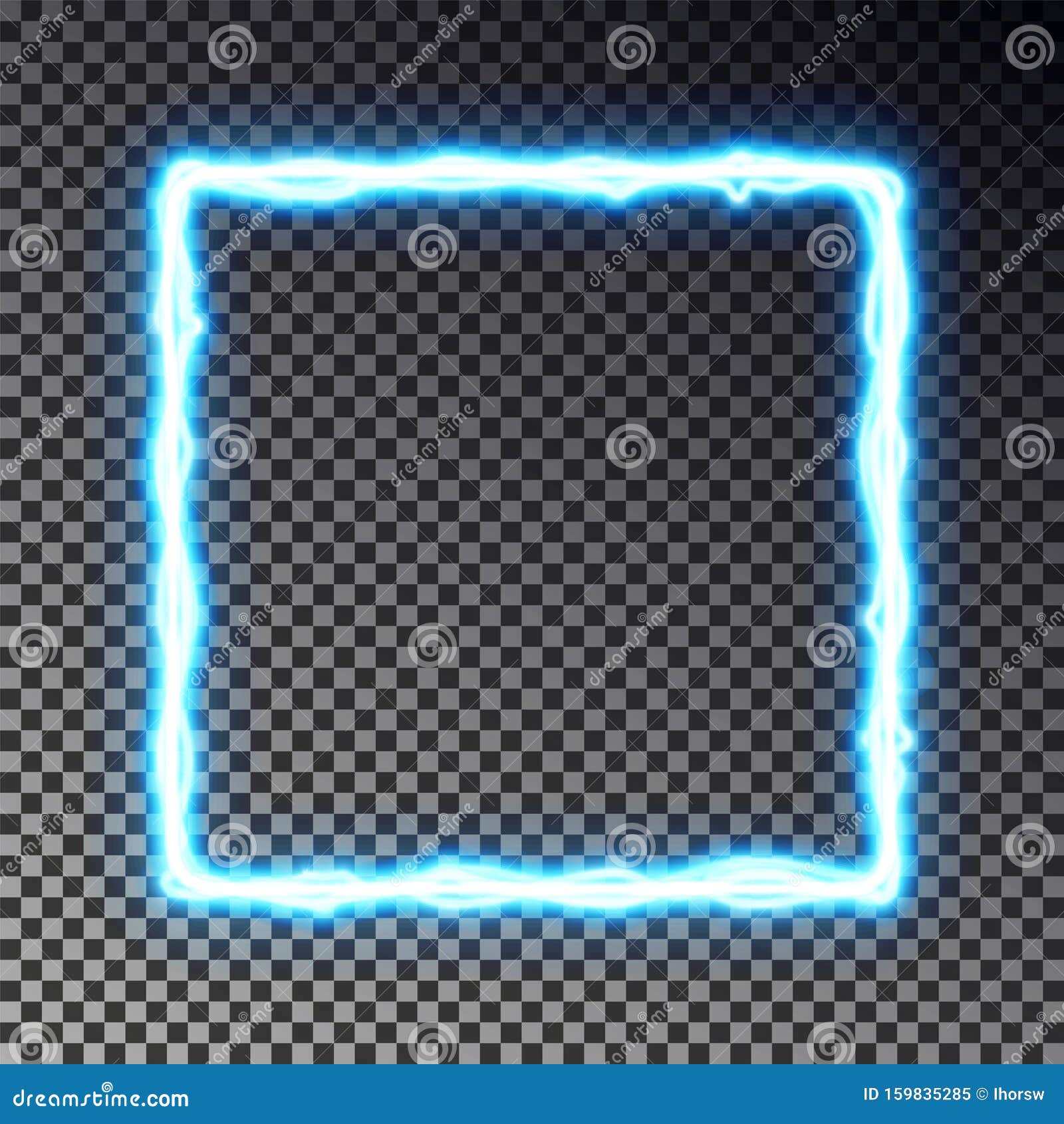 Lightning Border Royalty-Free Stock Photography | CartoonDealer.com ...