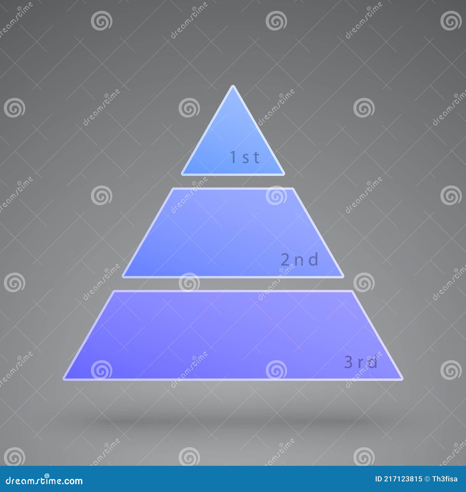 Vector Light Violet Infographic Pyramid Concept Stock Vector ...
