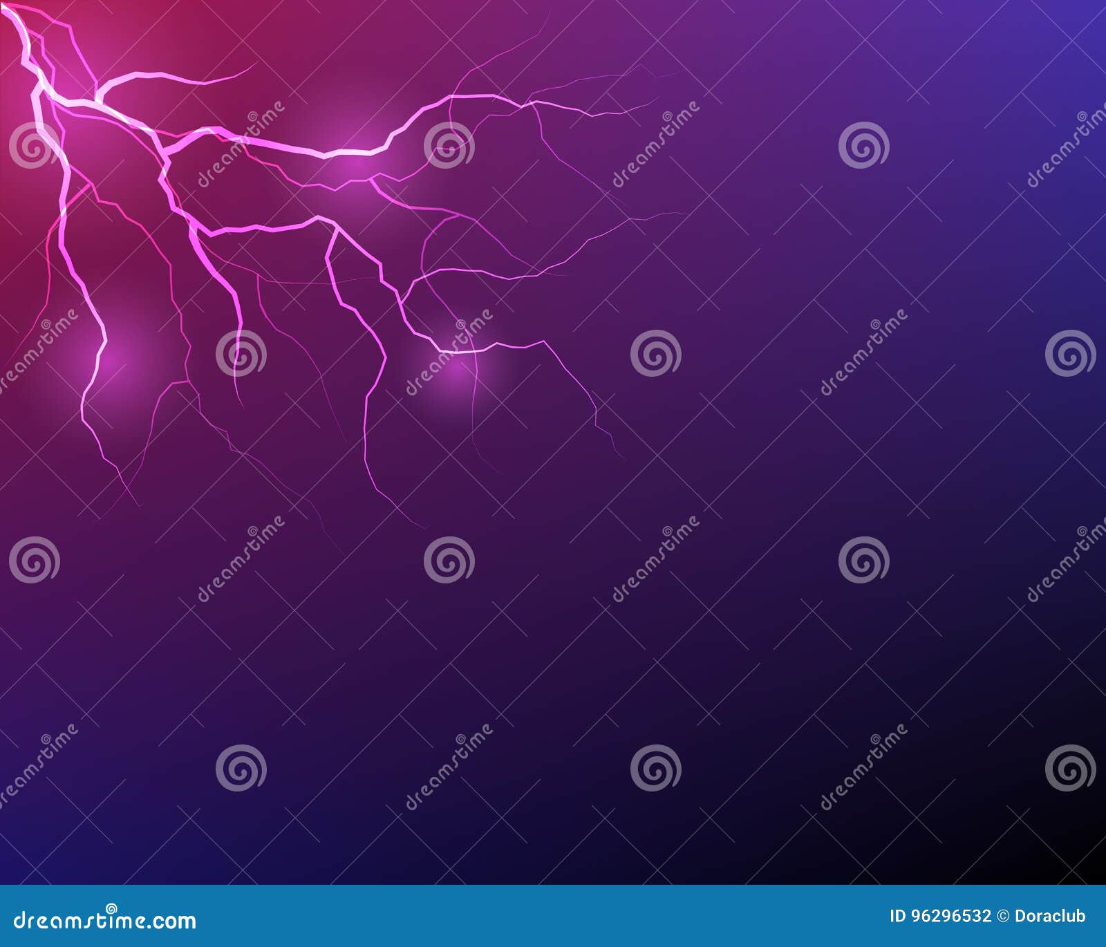 Vector Lightning Flash Strike Stock Vector - Illustration of bolt ...