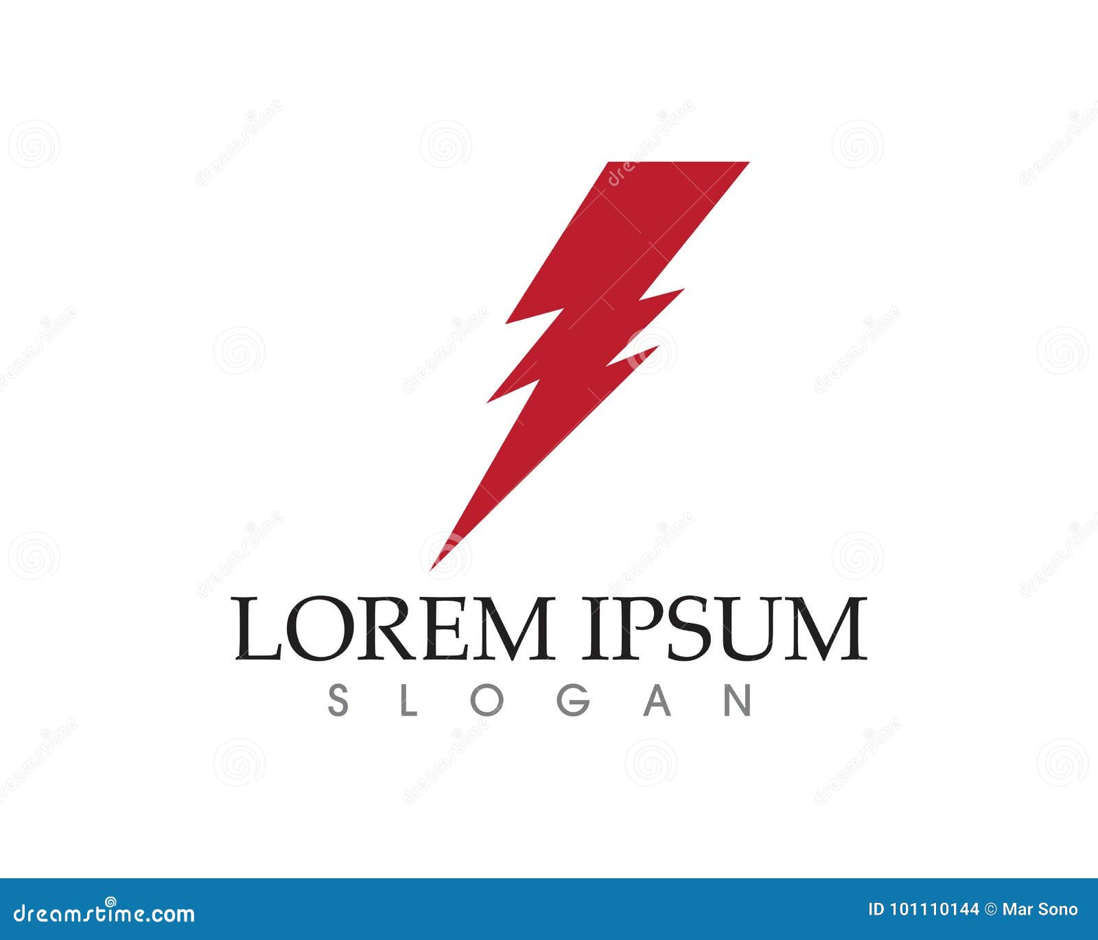 Vector Lightning Icon Logo and Symbols Template App Stock Vector ...