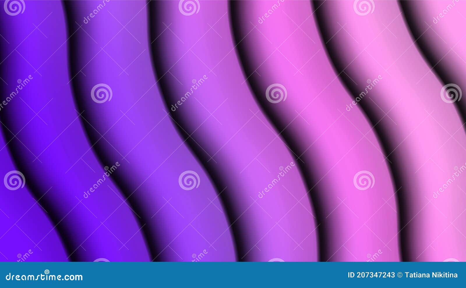 Vector Lilac Gradient Wave Background in Paper Cut Style Stock ...