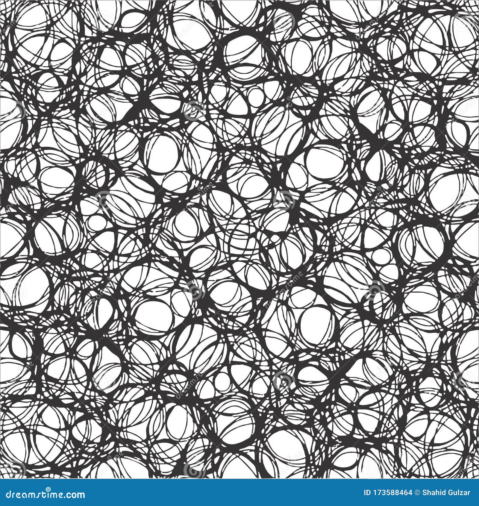 Vector Line Abstract Circle Pattern Illustration Drawing Puzzle Pix ...