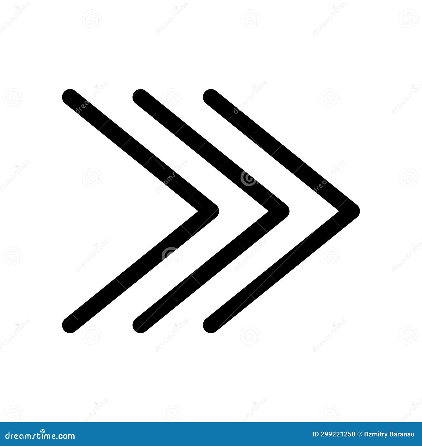 Vector Line Icon Arrow Right Provide Clear Direction and Navigation ...