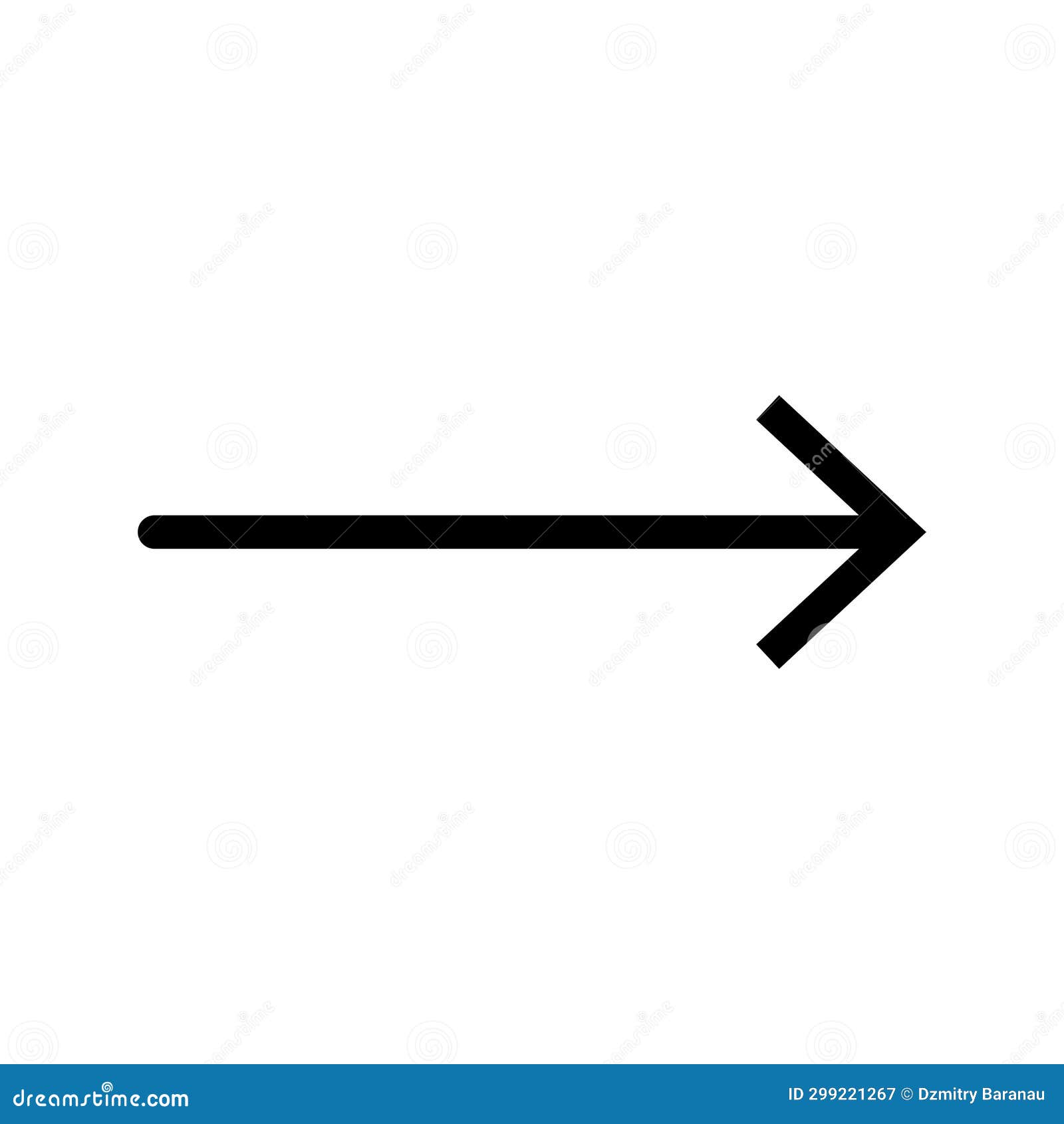 Vector Line Icon Arrow Right Provide Clear Direction and Navigation ...