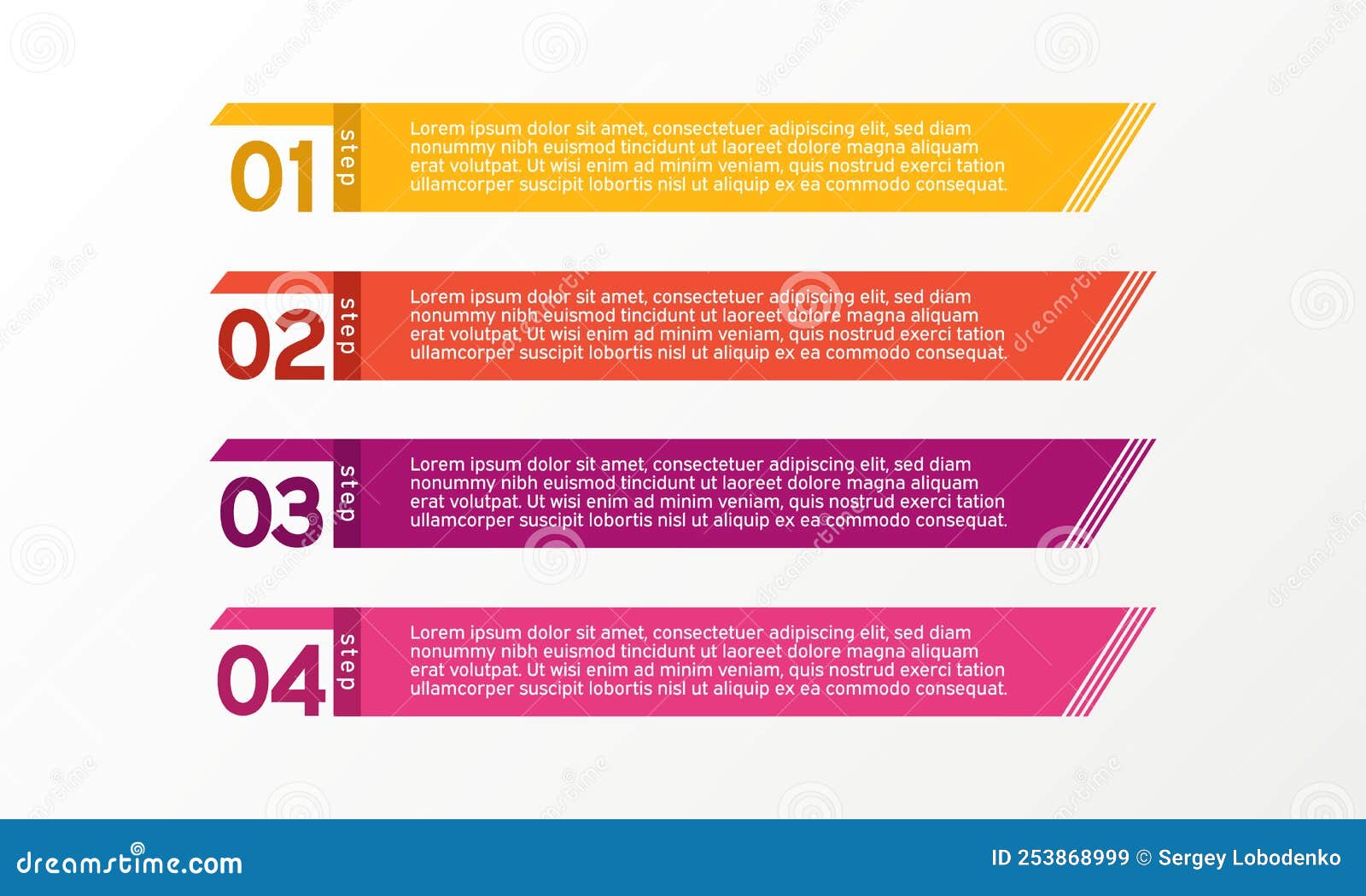 Vector Line Infographic. Business Diagrams, Presentations and Charts ...