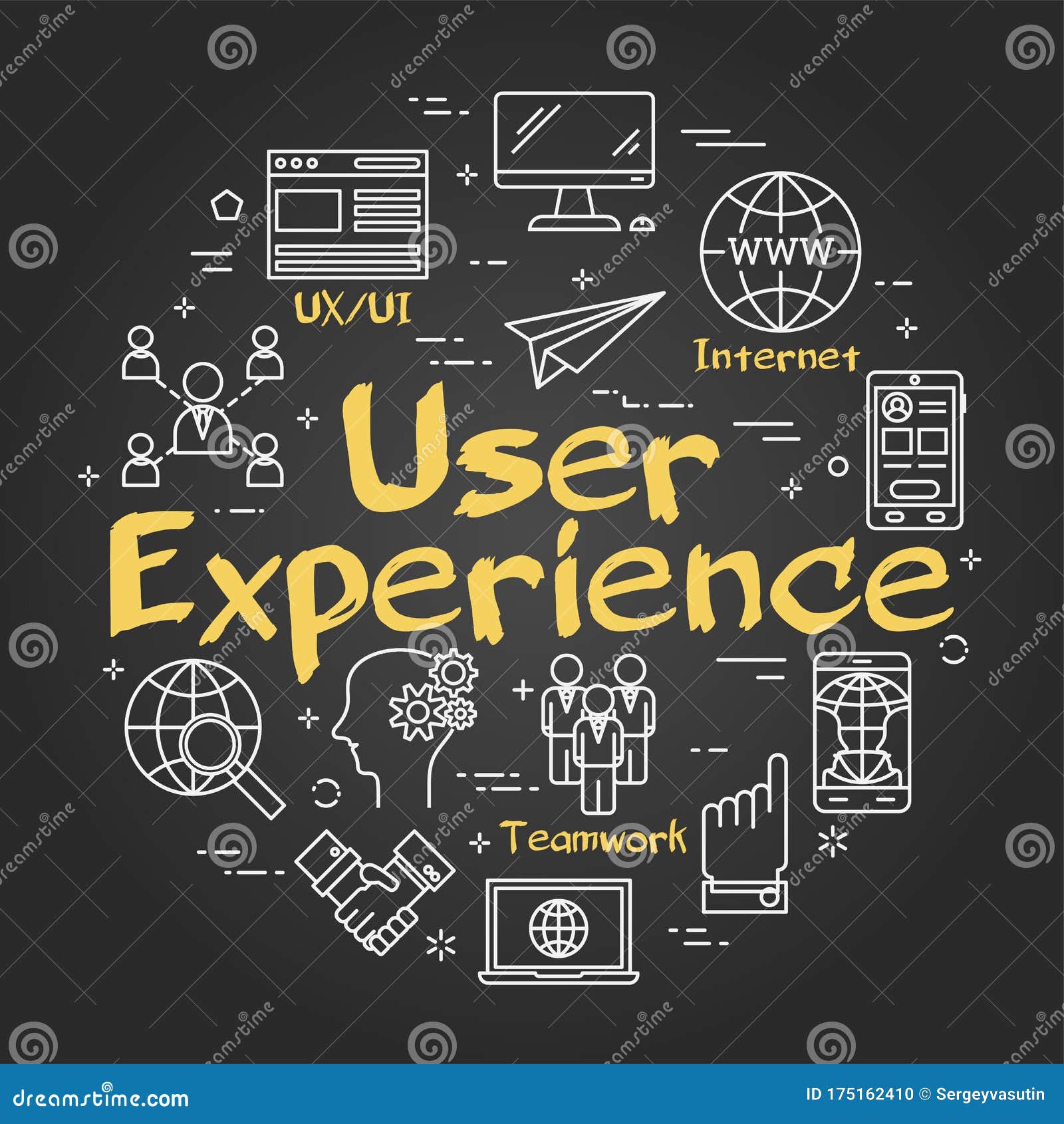 Line Round The Clock Service Icon On White Background Stock Image ...