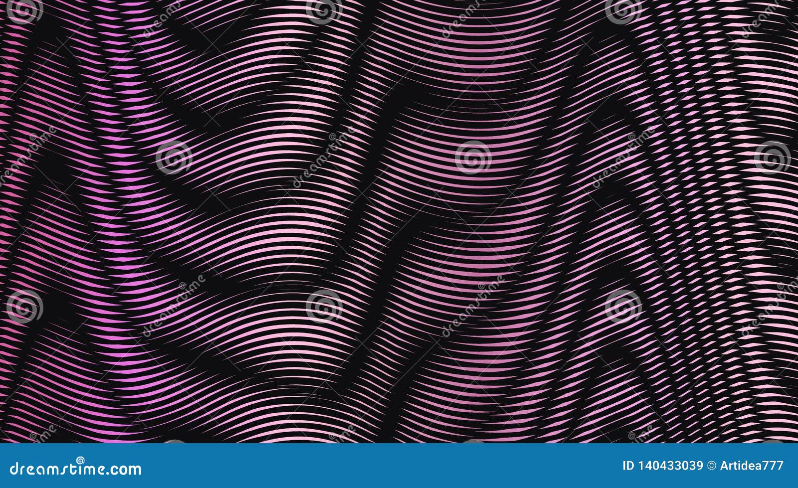 Vector Linear Colored Abstract Background with Moire Stock Illustration ...