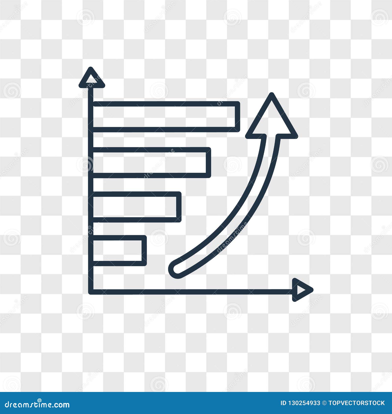 Vector Linear Icon Isolated on Transparent Background, Transpa Stock ...