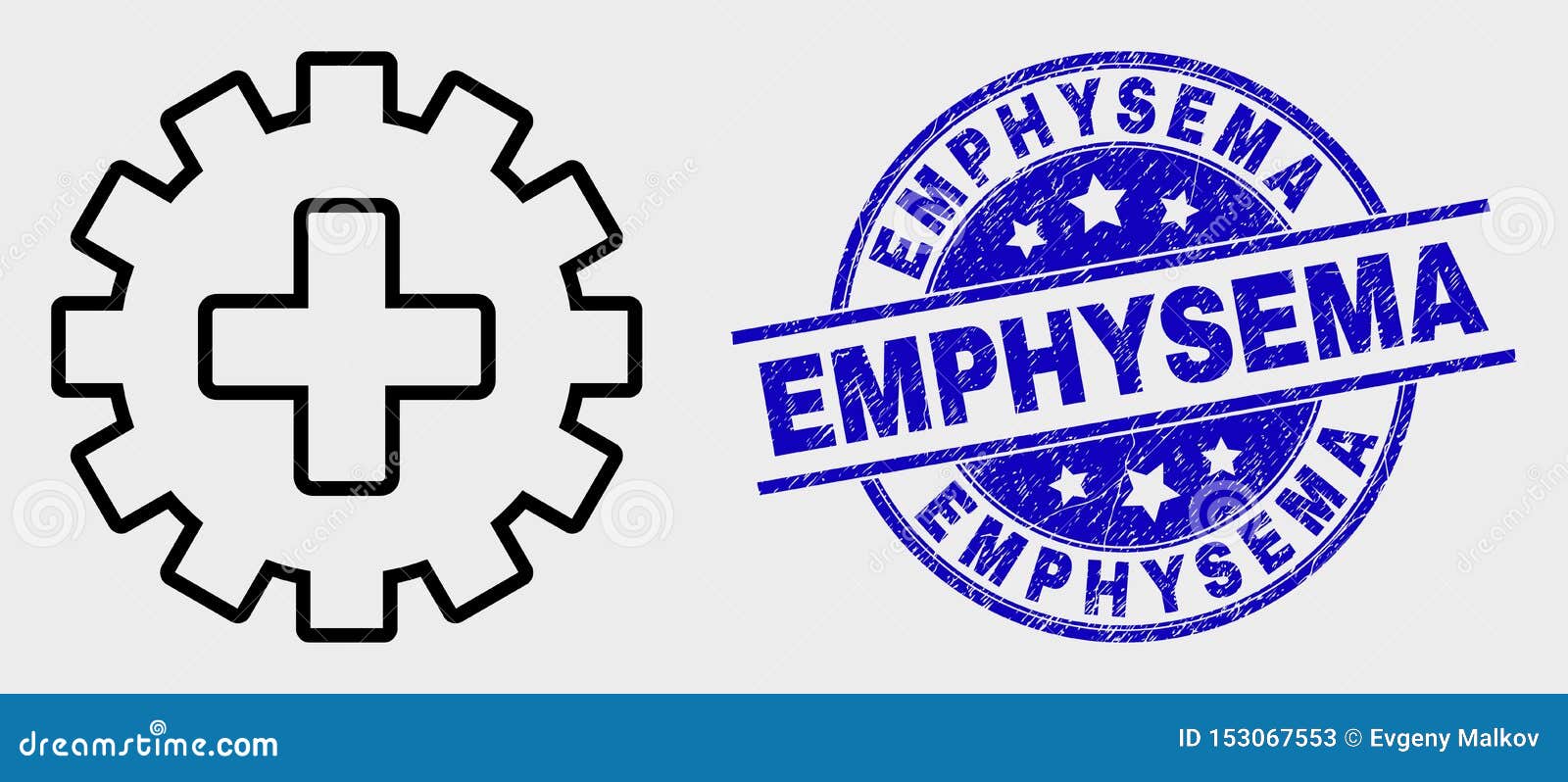 Vector Outline Plus Gear Icon and Distress Emphysema Watermark Stock ... Vector Outline Plus Gear Icon and Distress Emphysema Watermark Stock ...