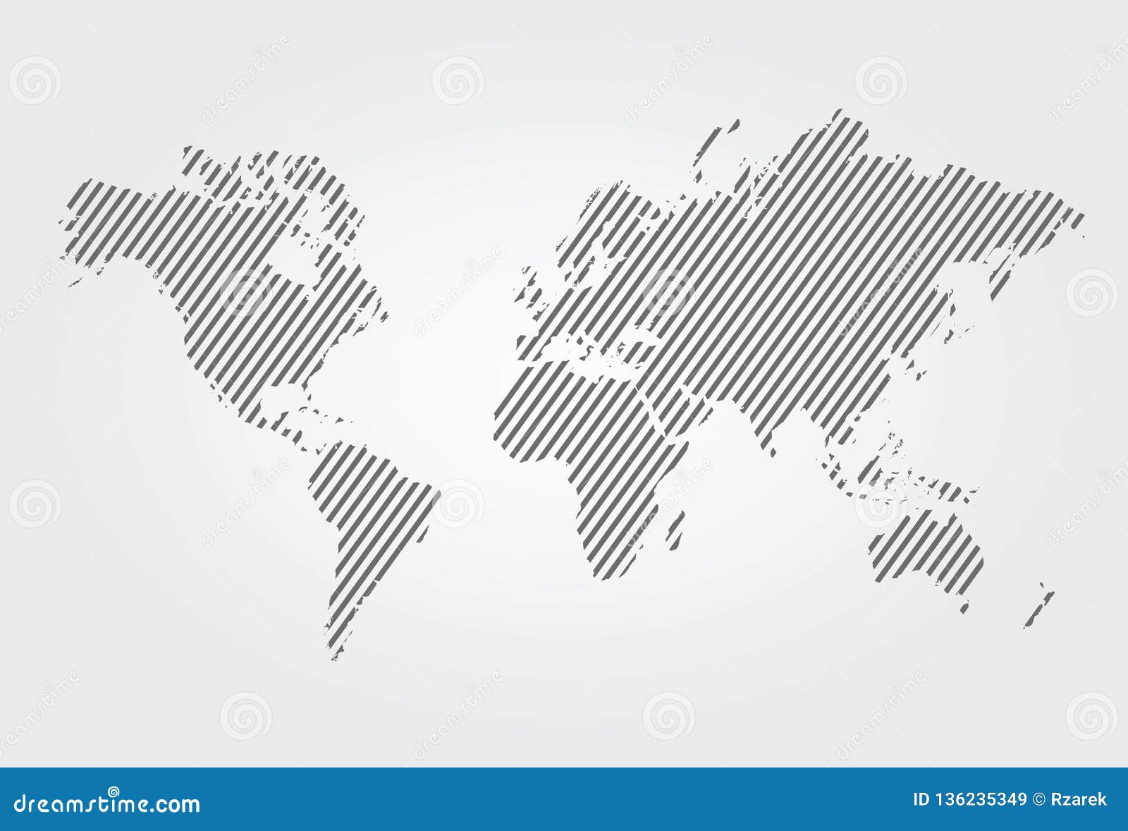 Vector Lined Gray World Map. - Illustration Stock Vector - Illustration ... Vector Lined Gray World Map. - Illustration Stock Vector - Illustration ...