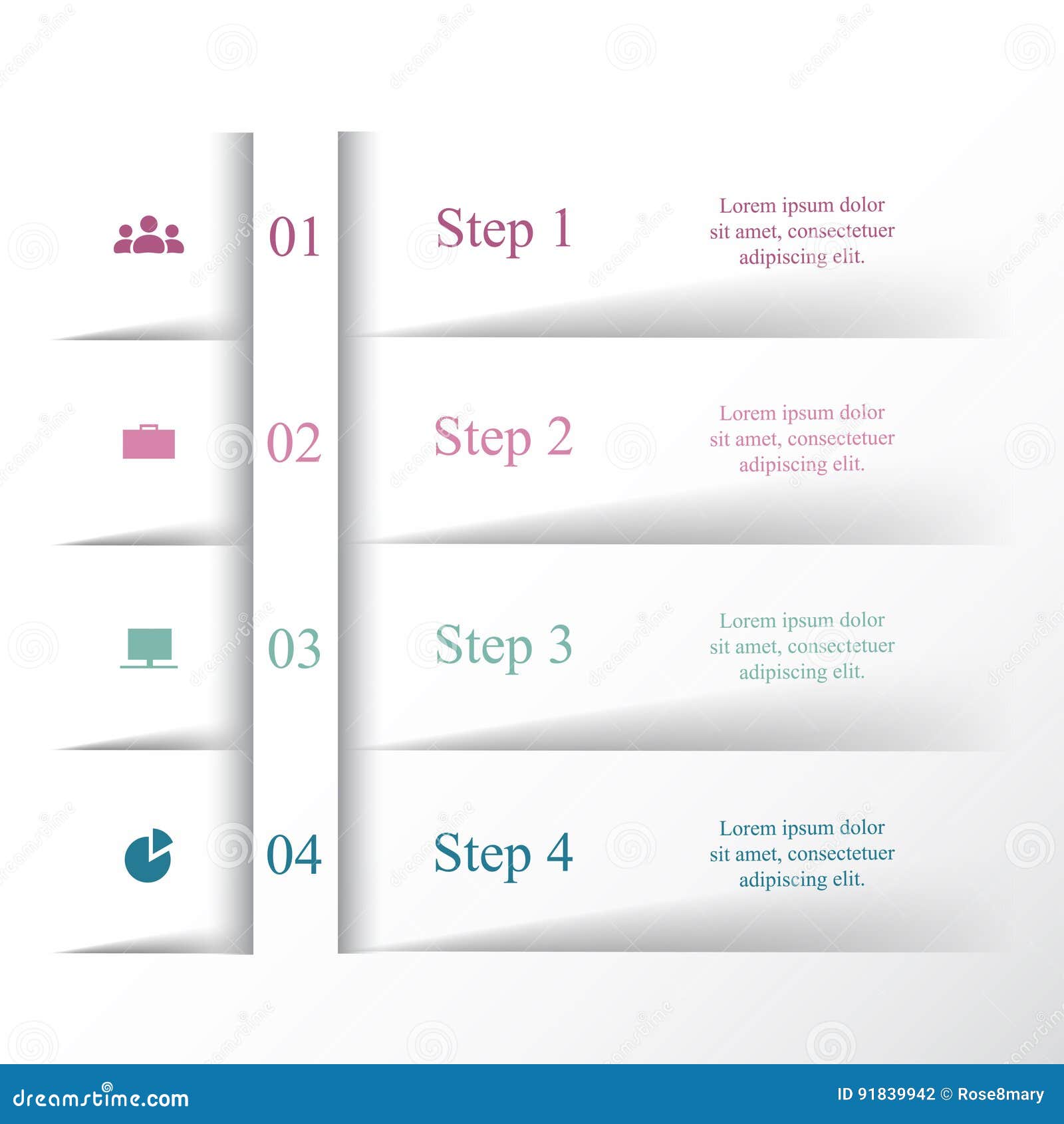 Vector lines infographic. stock vector. Illustration of design - 91839942