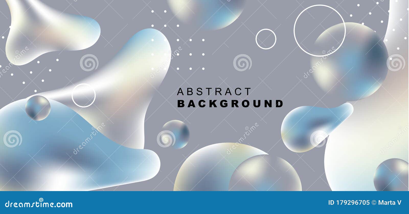 Vector Liquid Effect Background. Trendy Fluid Abstract Backdrop Stock ...