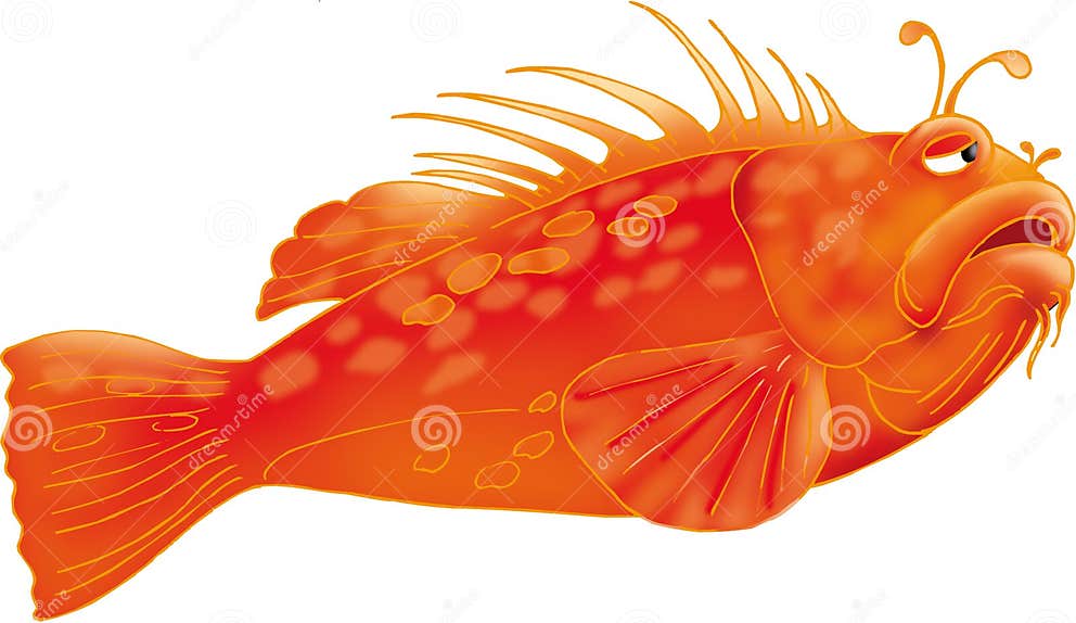 Vector Llustration 3D RedFish AI EPS Stock Vector - Illustration of ...