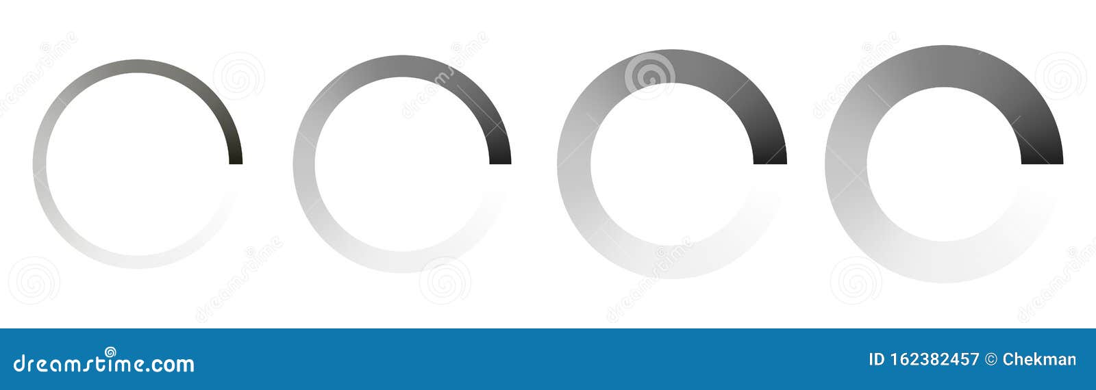 Vector Loading icons set stock illustration. Illustration of ...