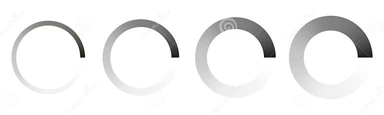 Vector Loading icons set stock illustration. Illustration of ...