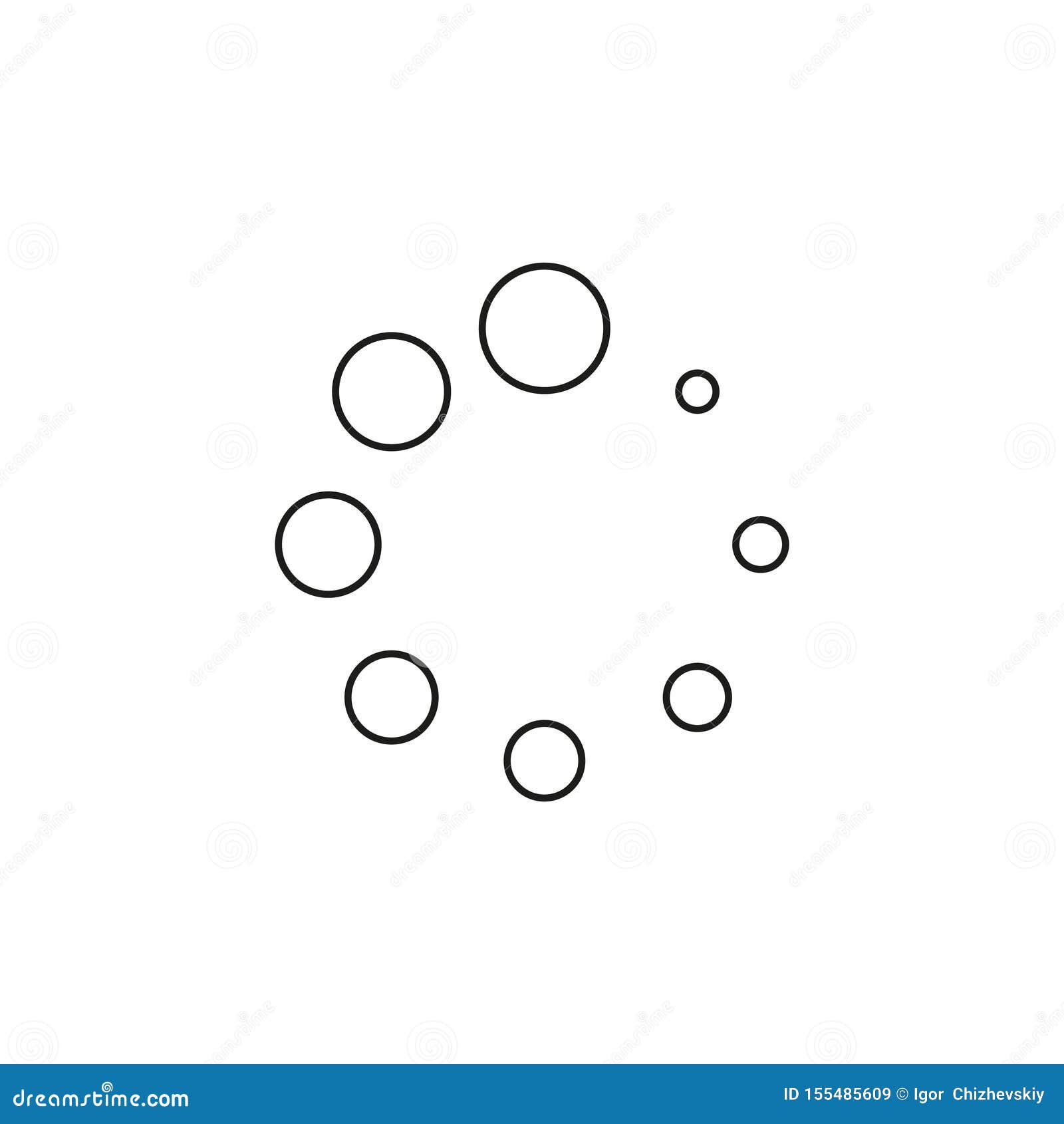 Vector Loading Progress - Computer Graphic Stock Vector - Illustration ...