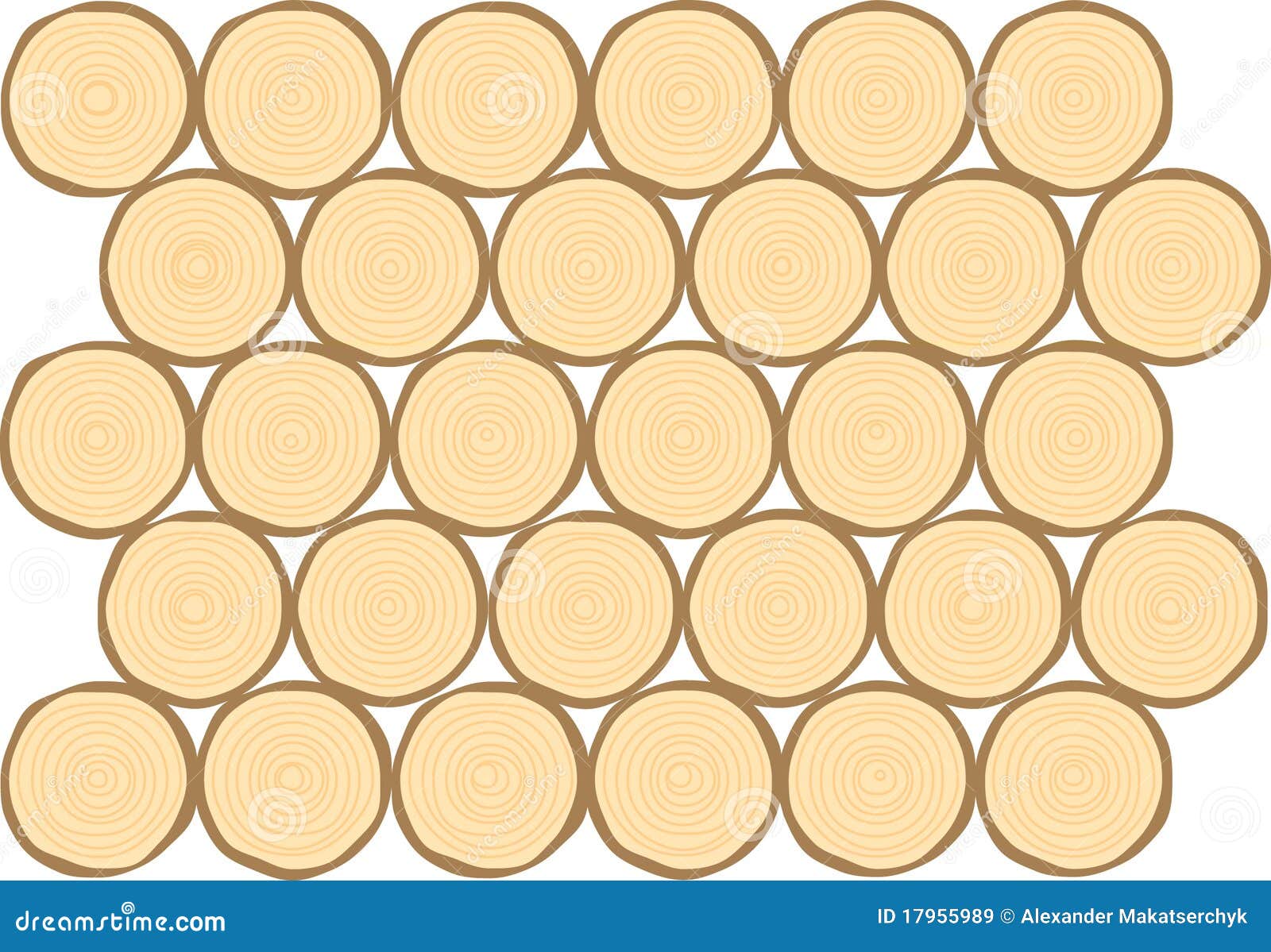Vector Log. Wooden cross stock vector. Illustration of cross - 17955989