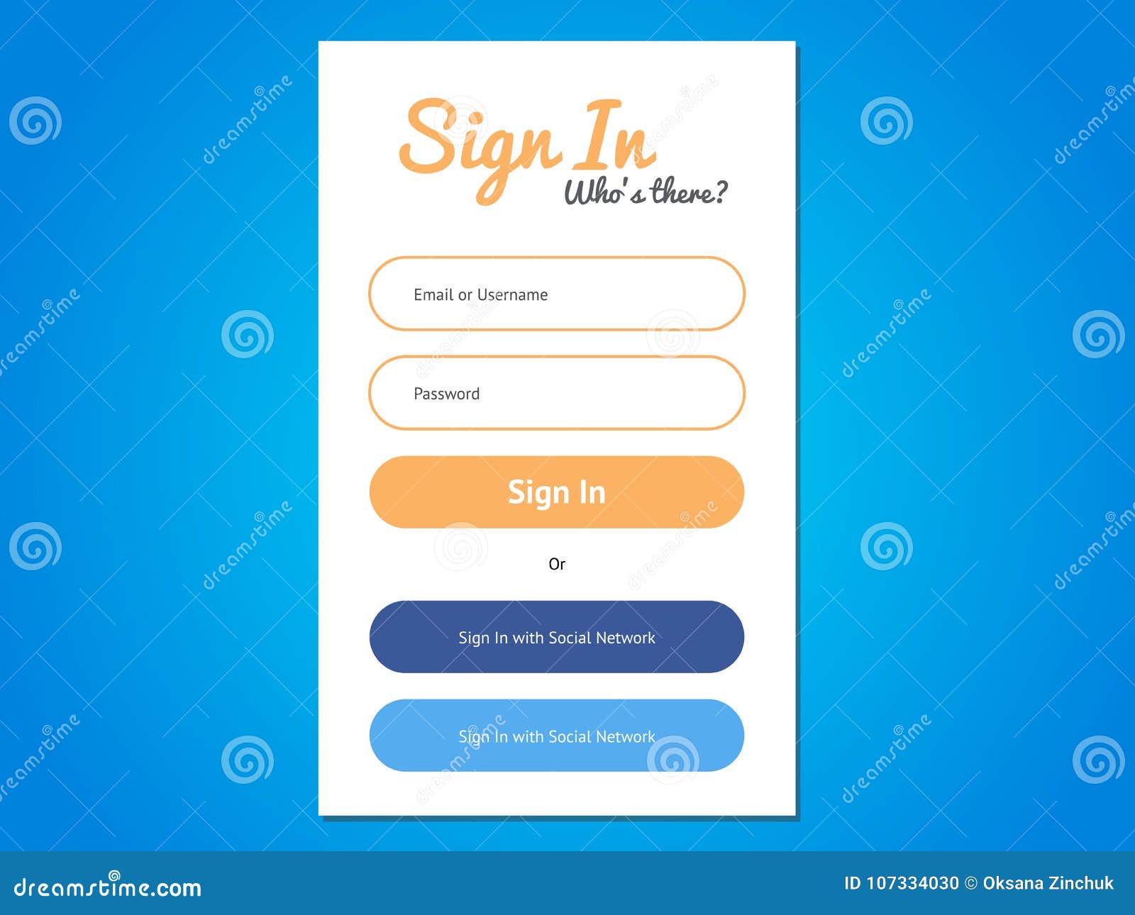 Vector login form stock vector. Illustration of frame - 107334030 Vector login form stock vector. Illustration of frame - 107334030