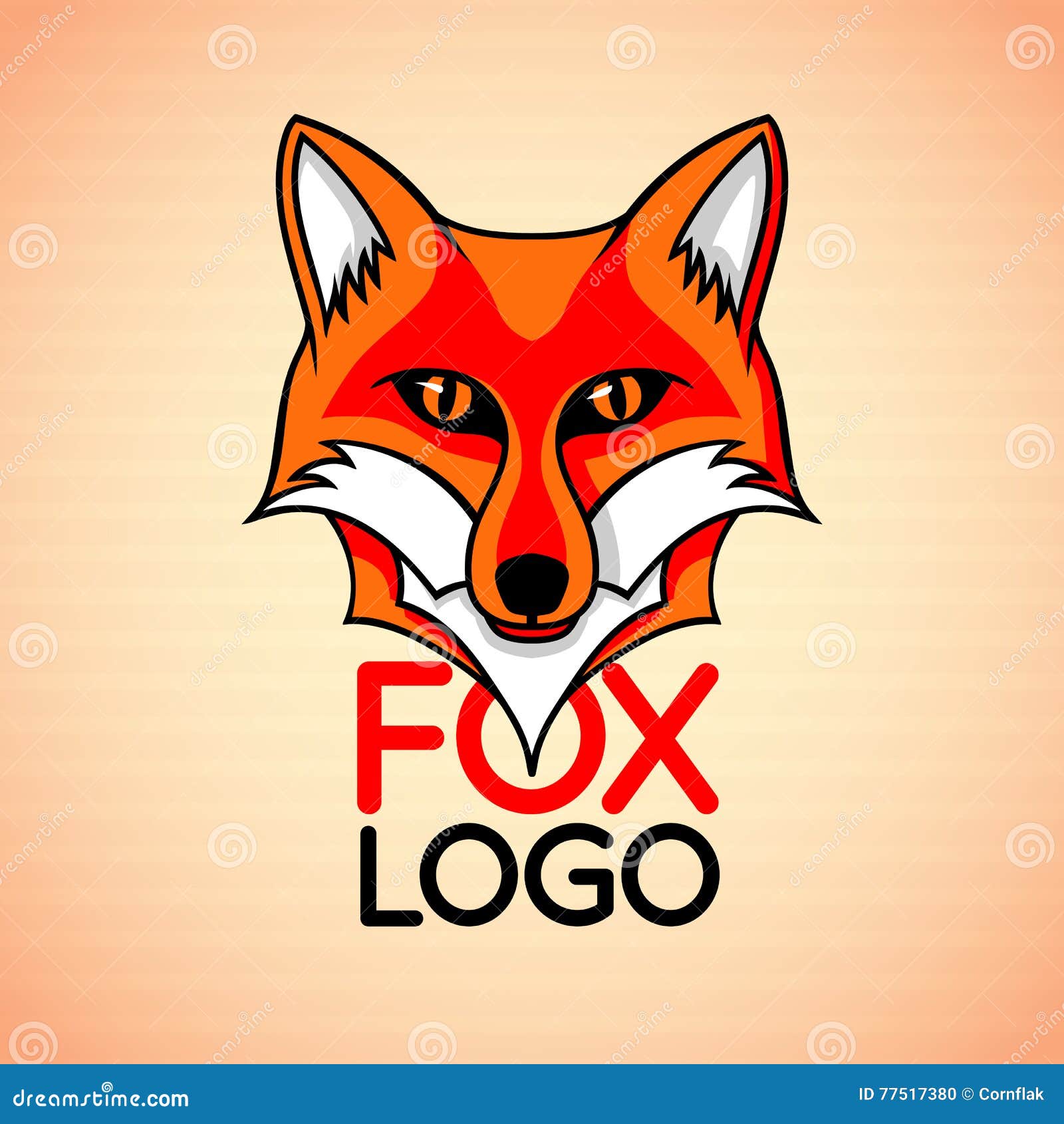 Red Fox Face Stock Illustrations – 5,400 Red Fox Face Stock ...