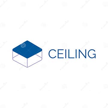 Vector Logo of Ceilings and Stretch Ceilings Stock Illustration ...