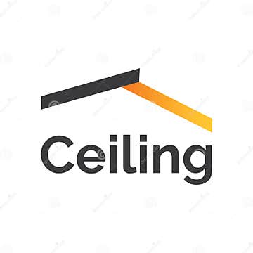 Vector Logo of Ceilings and Stretch Ceilings Stock Illustration ...