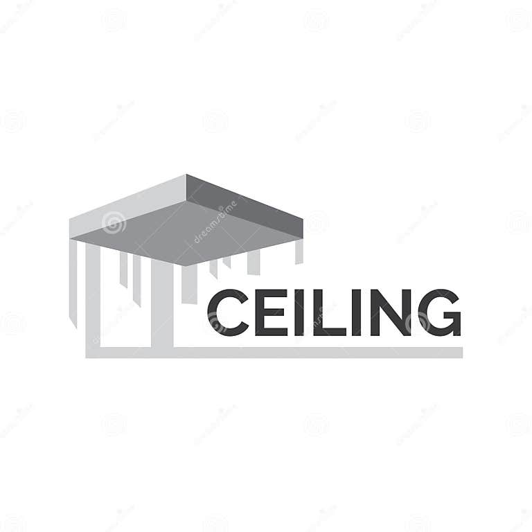 Vector Logo of Ceilings and Stretch Ceilings Stock Illustration ...