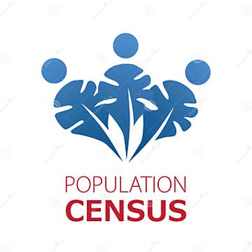 Vector Logo for Census, Population Count and Demographic Statistics ...