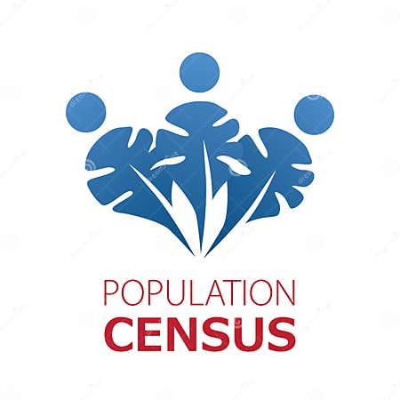 Vector Logo for Census, Population Count and Demographic Statistics ...