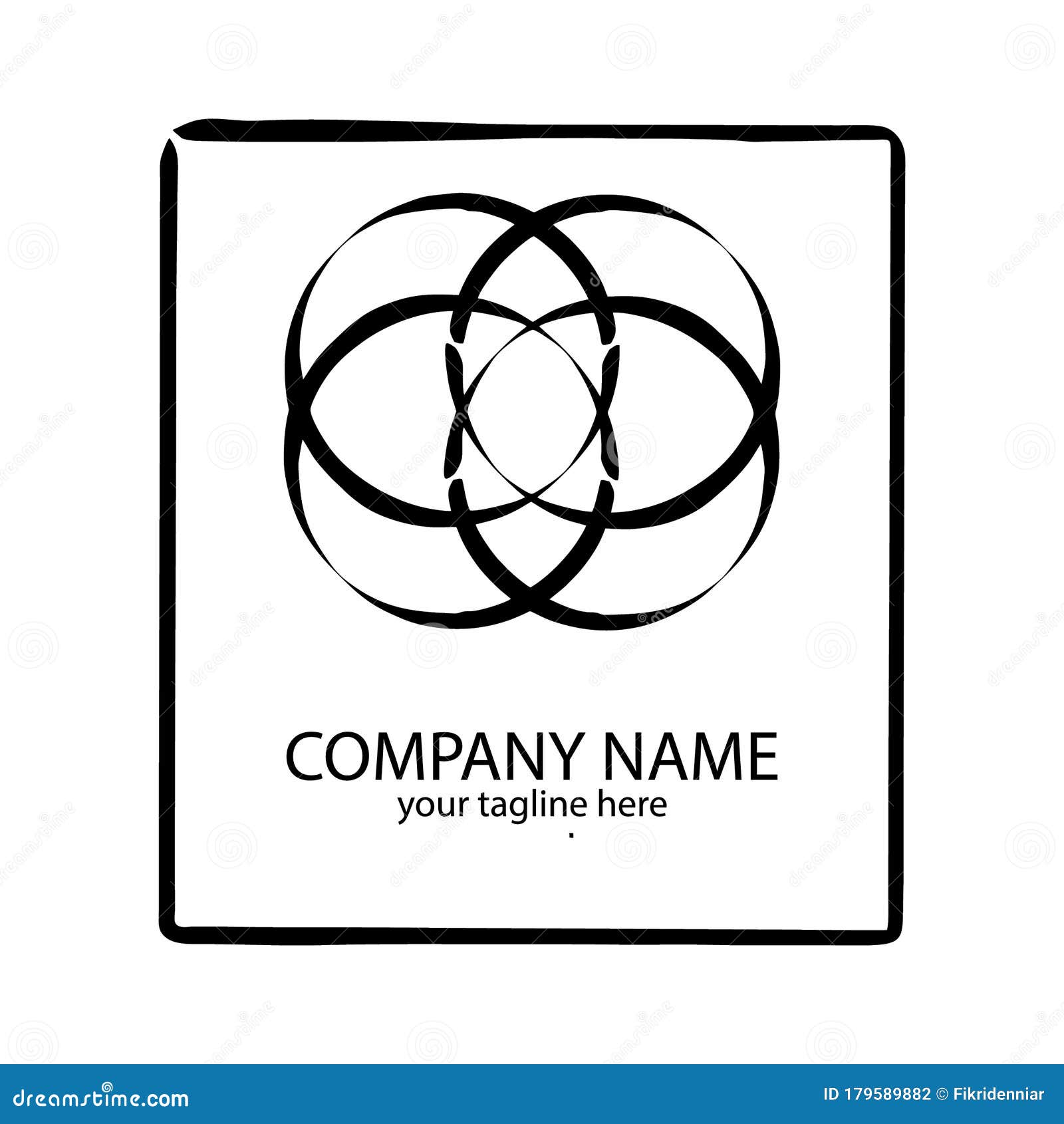Vector Logo Circle Combination, Company or Store Logo Stock Vector ...