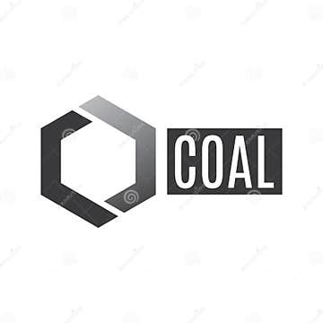 Vector Logo of Coal Mining and Sale Stock Illustration - Illustration ...