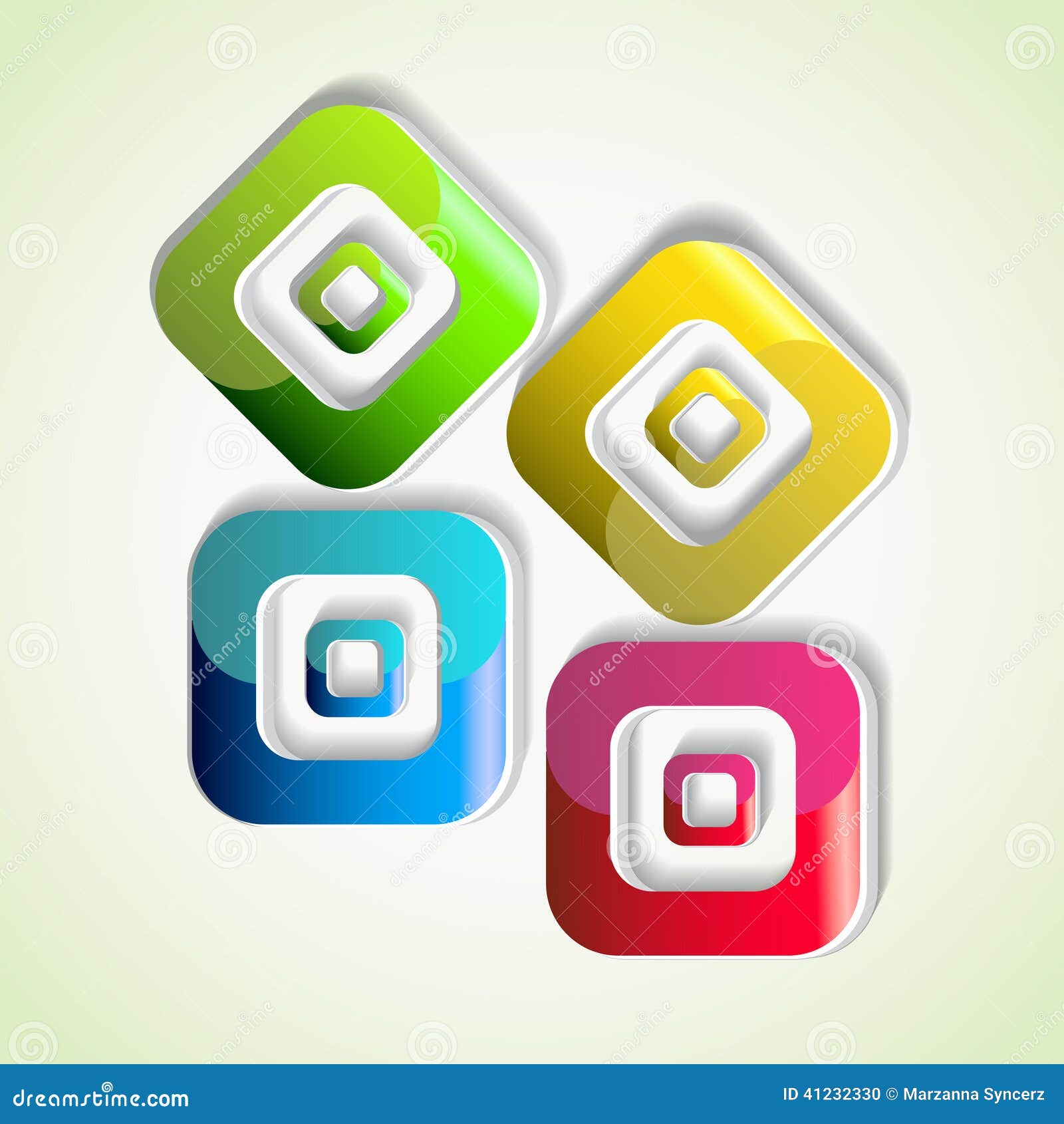 Vector logo stock vector. Illustration of rectangles - 41232330