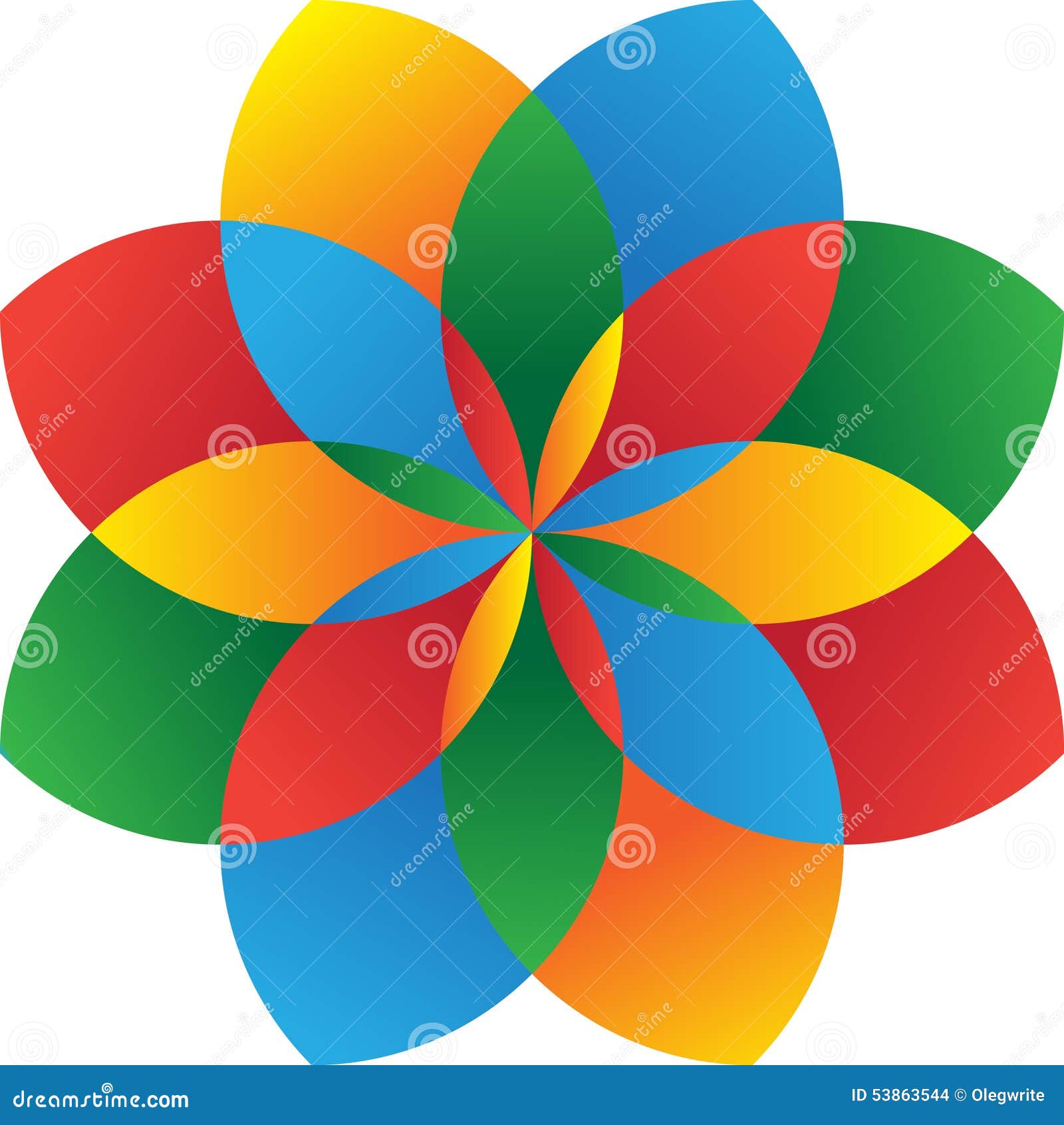Vector logo colorfull stock illustration. Illustration of elements ...