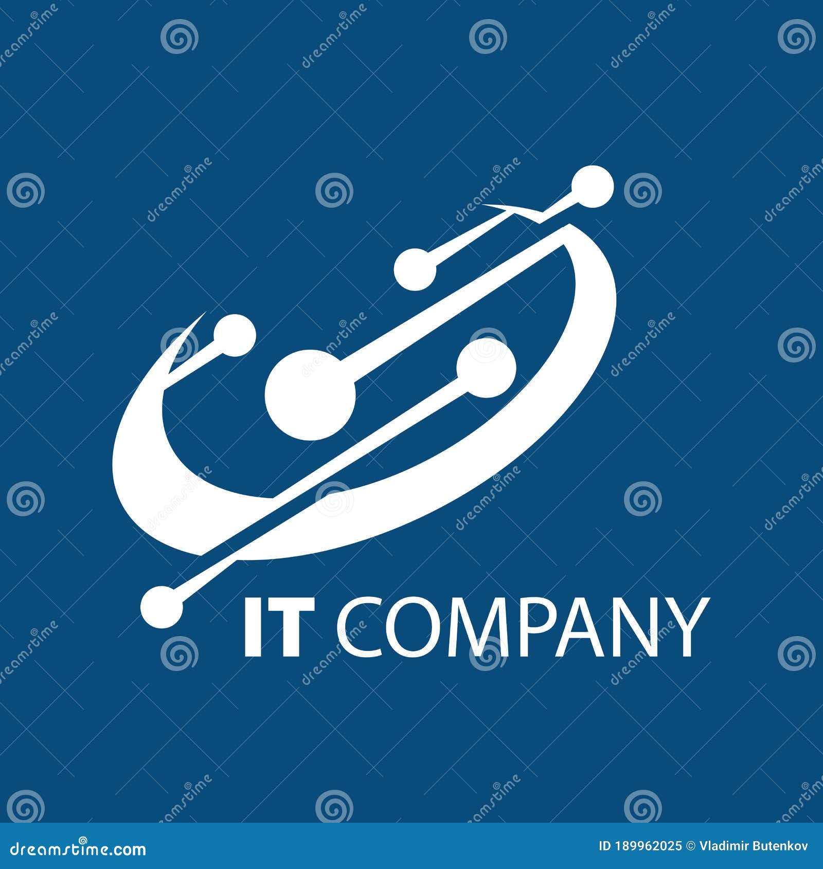 Vector Logo of an it Company, System Integrations Stock Illustration ...