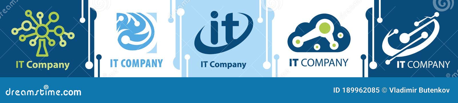 Vector Logo of an it Company, System Integrations Stock Illustration ...