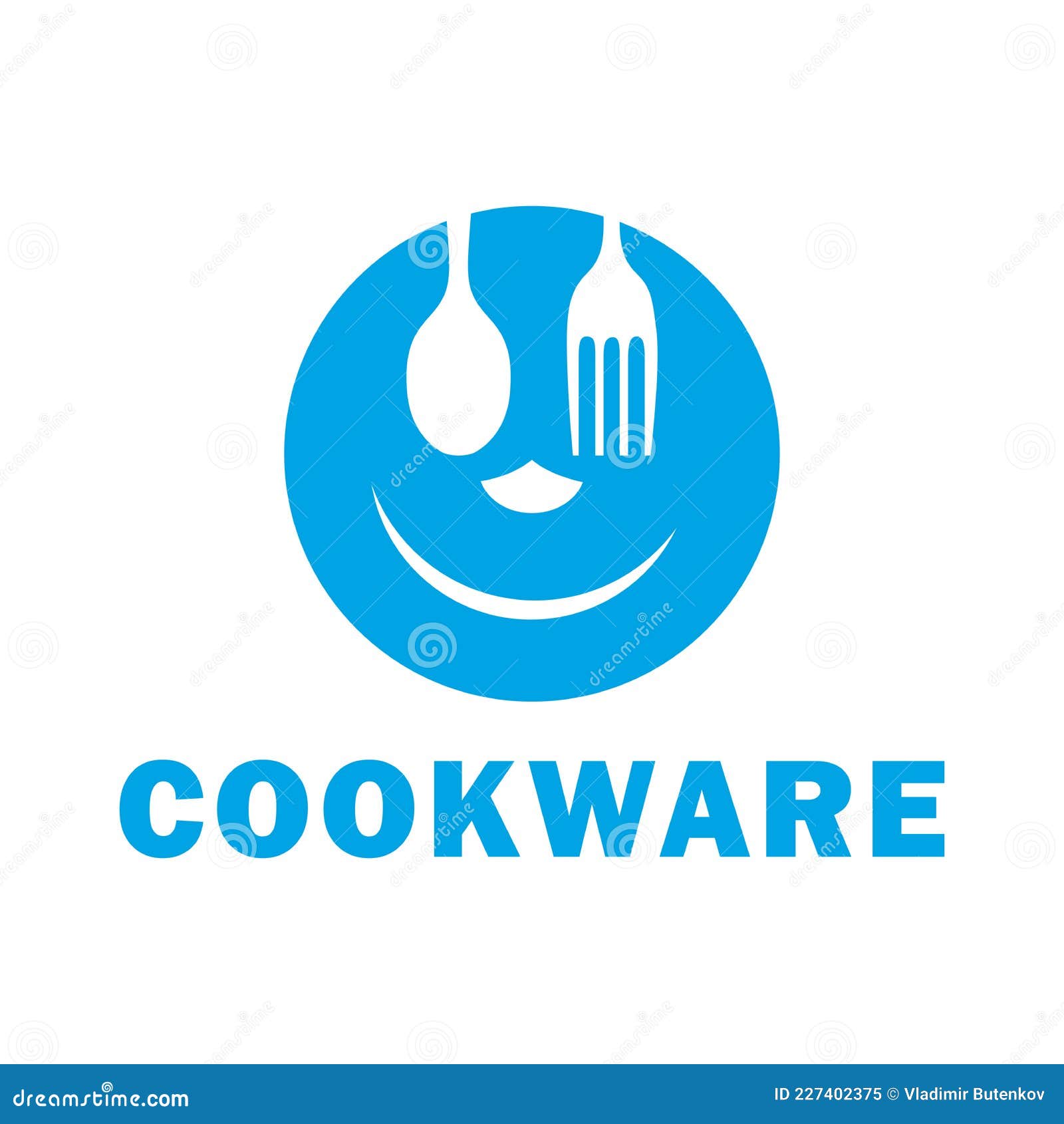 Vector Logo of the Cookware, Dining Utensils Store Stock Vector ...