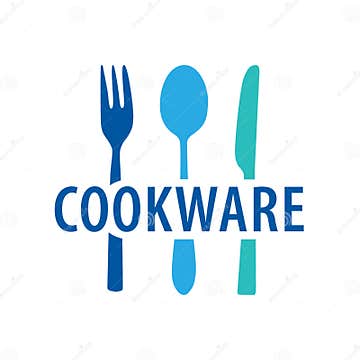 Vector Logo of the Cookware, Dining Utensils Store Stock Vector ...