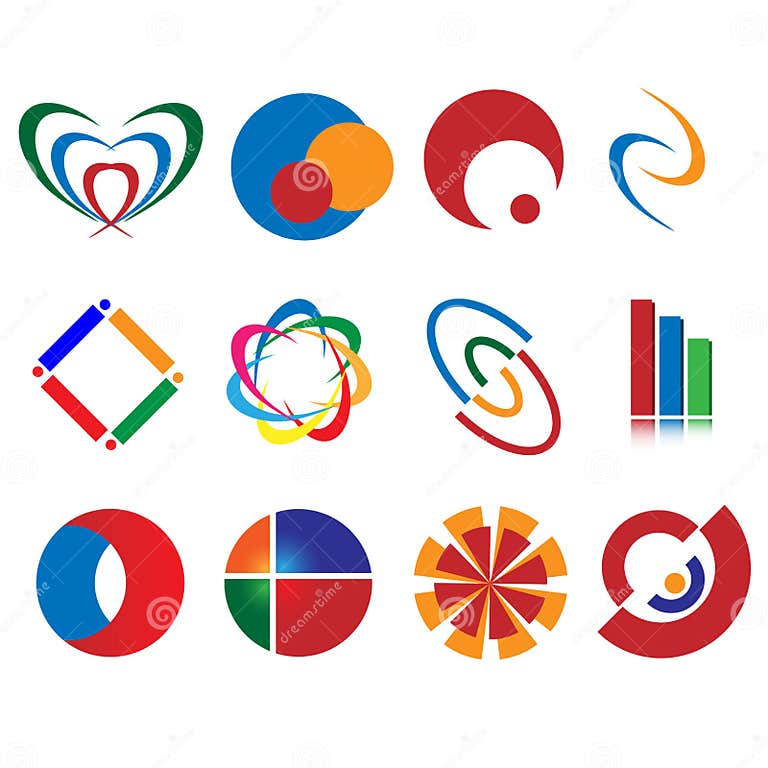 Vector logo design stock vector. Illustration of colors - 12549923