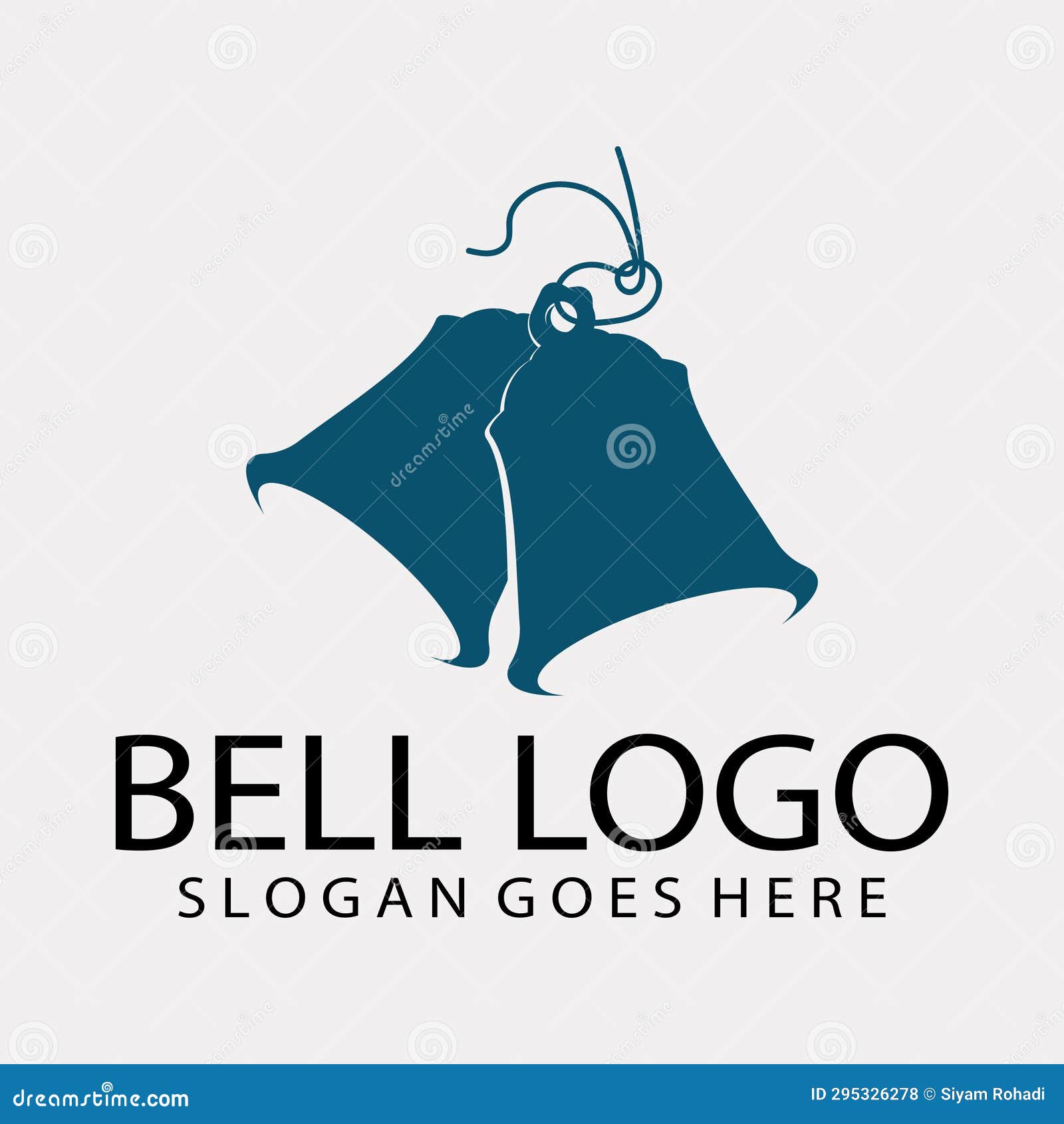 Vector logo design bell stock vector. Illustration of jingle - 295326278
